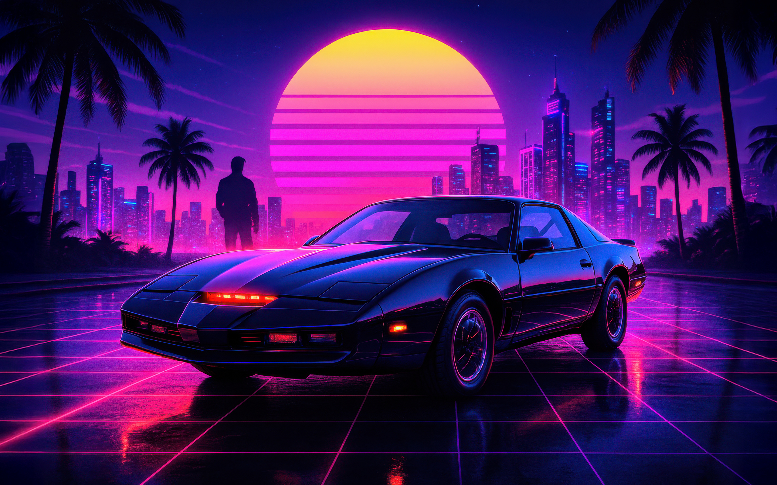 2560x1600 Knight Drive Retro Power Unleashed Wallpaper,2560x1600 ...