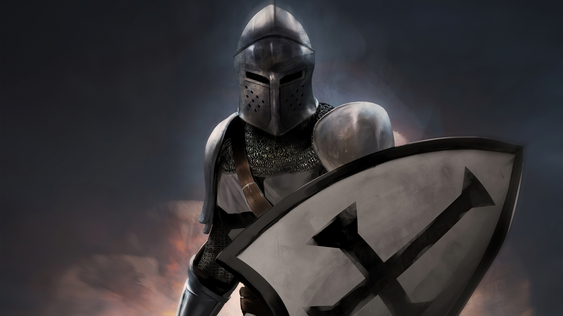 1920x1080 Knight Warrior 5k Laptop Full HD 1080P ,HD 4k Wallpapers ...