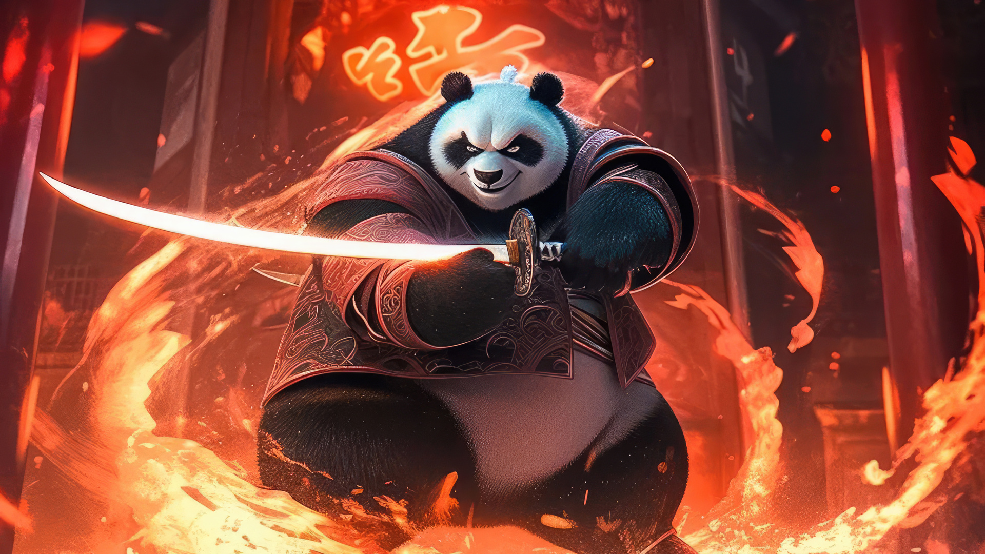1920x1080 Kung Fu Panda X Samurai Soul Laptop Full HD 1080P ,HD 4k ...
