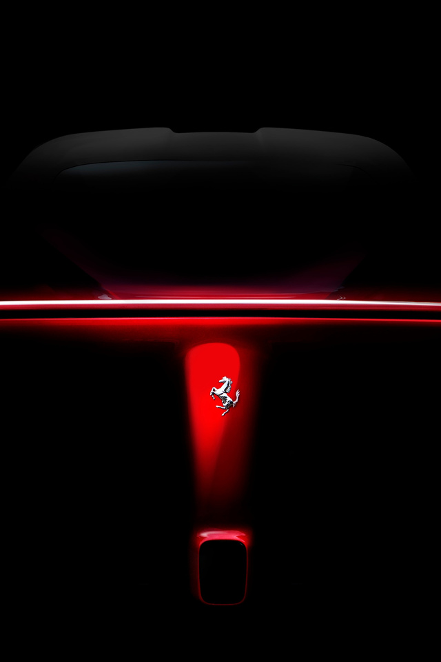 640x960 La Ferrari 4k Rear Lights iPhone 4, iPhone 4S ,HD 4k Wallpapers ...