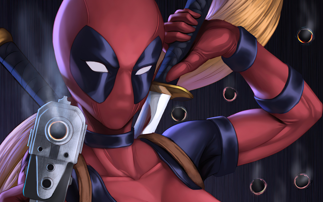 1280x800 Lady Deadpool 4k 2020 720P ,HD 4k Wallpapers,Images ...