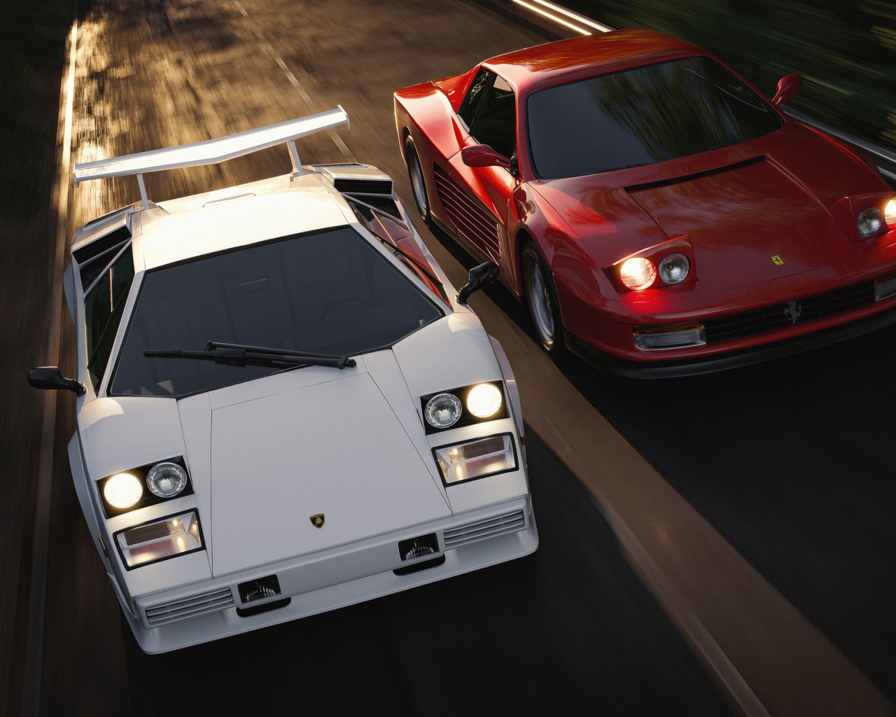1280x1024 Lamborghini Countach And Ferrari 5k Wallpaper,1280x1024 ...