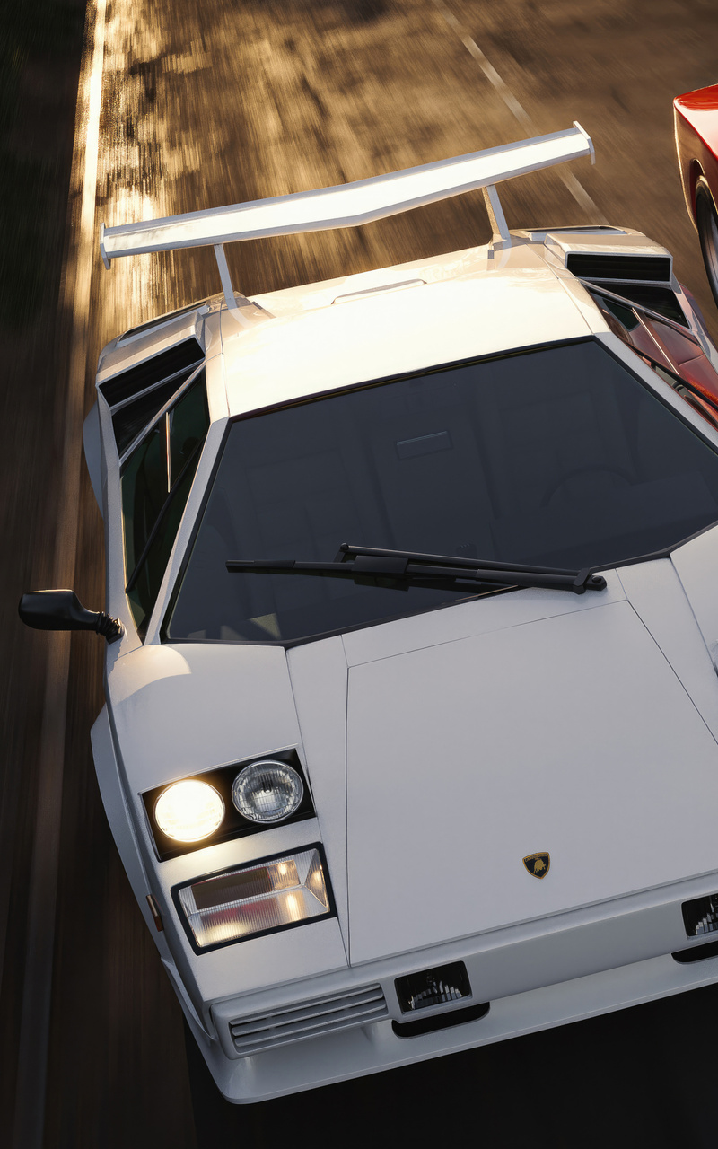 800x1280 Lamborghini Countach And Ferrari 5k Nexus 7,Samsung Galaxy Tab ...