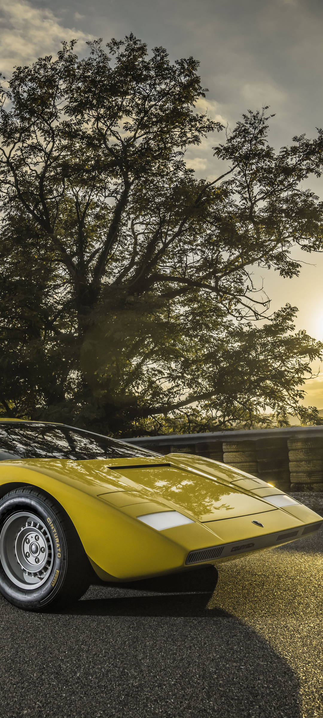 1080x2400 Lamborghini Countach LP500 Reconstruction Side View 8k Google ...