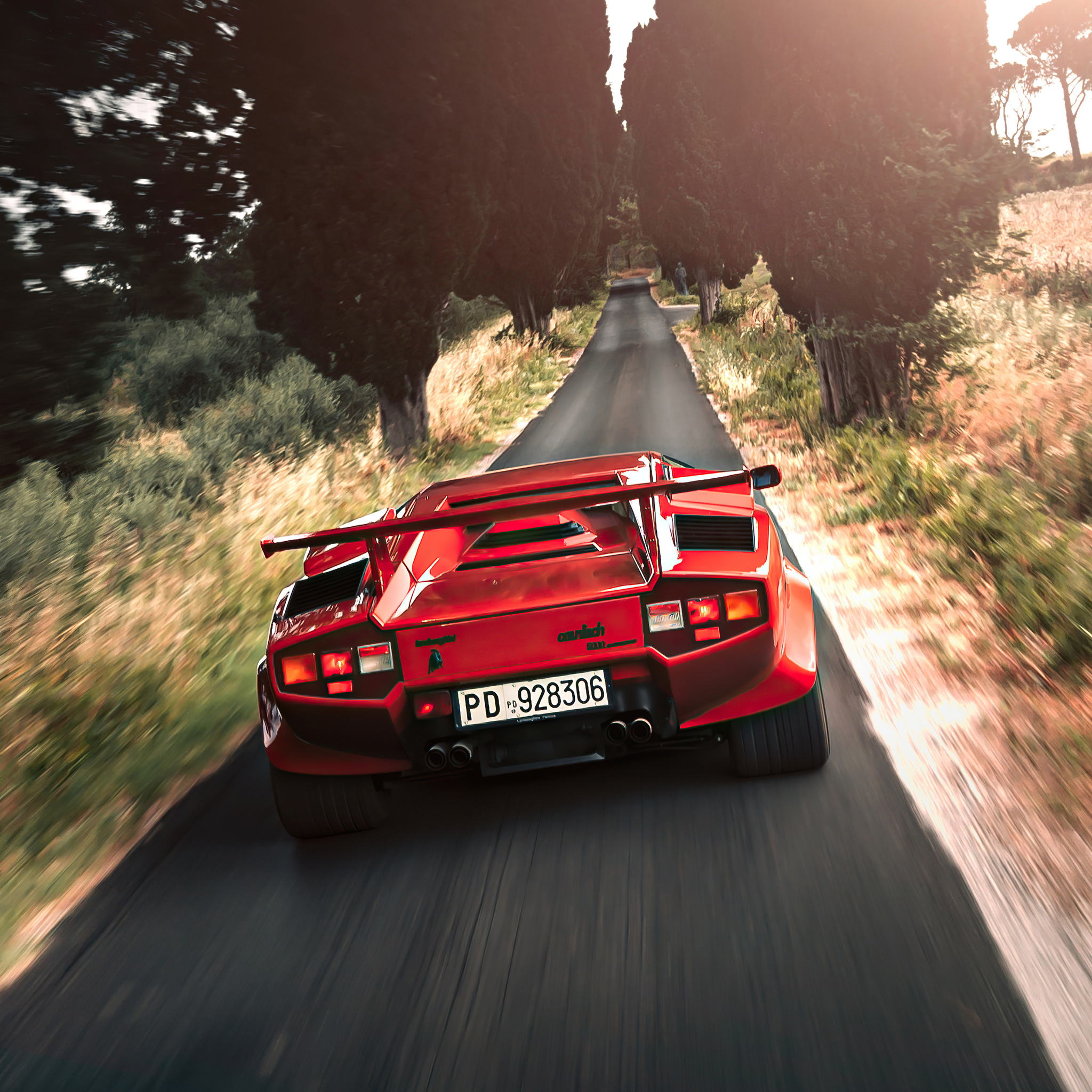 2048x2048 Lamborghini Countach LP5000 S Quattrovalvole Ipad Air ,HD 4k ...