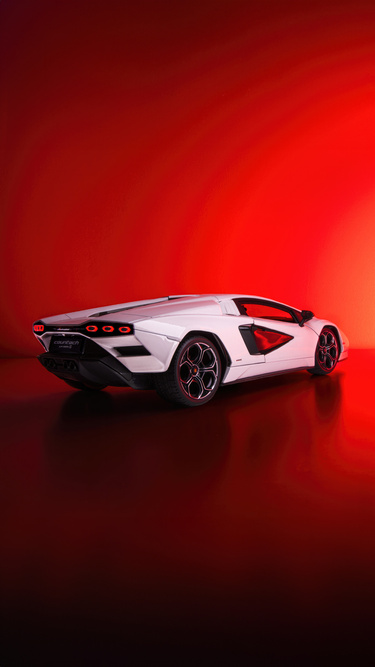 375x667 Lamborghini Countach Rear View 375x667 Resolution HD 4k ...