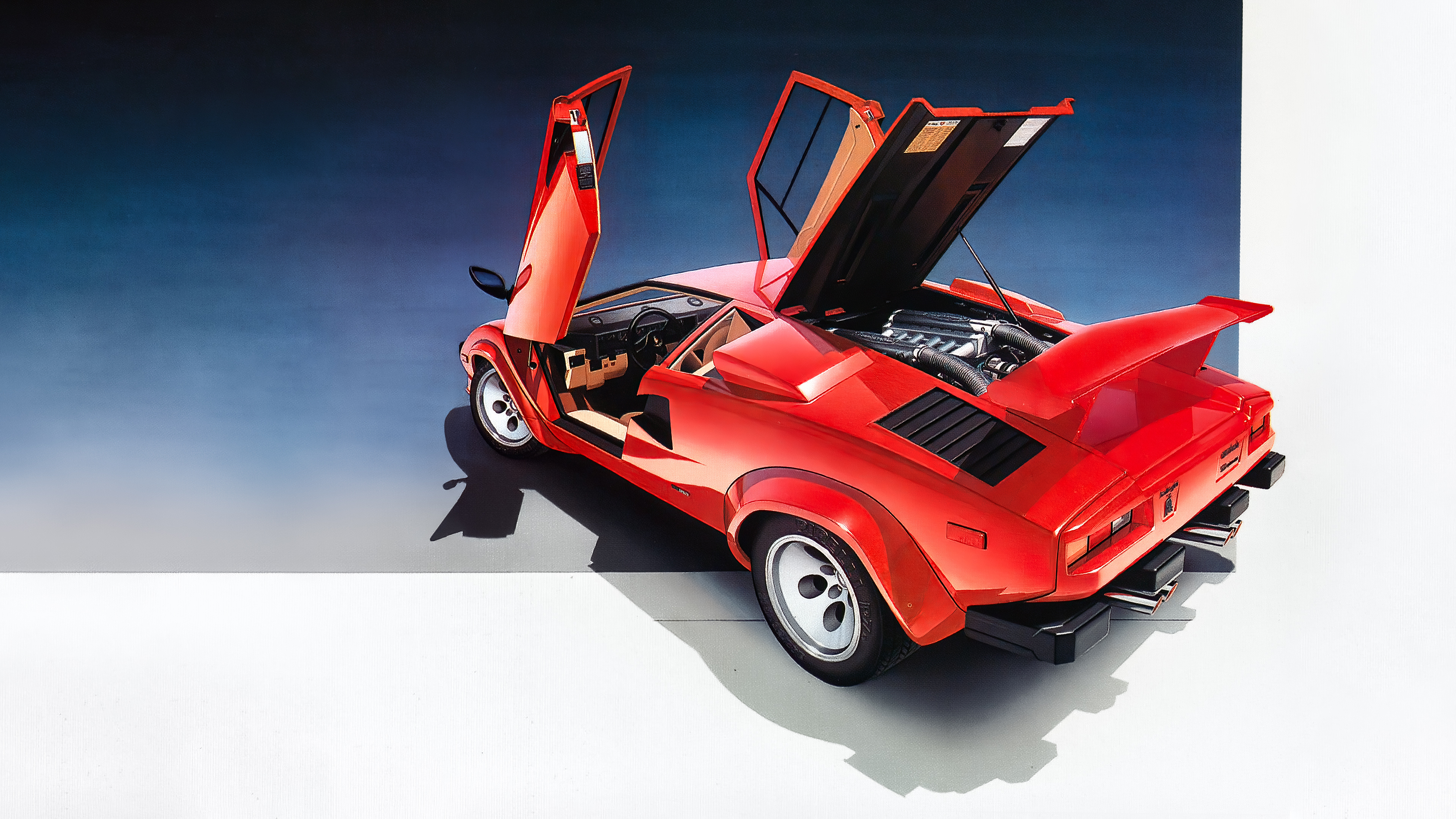 3840x2160 Lamborghini Countach Vintage Car 4k 4K ,HD 4k Wallpapers ...