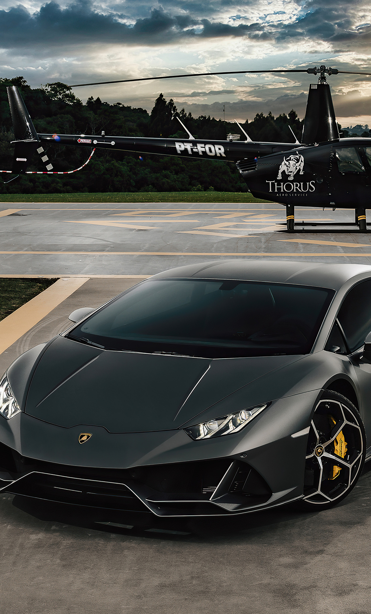1280x2120 Lamborghini Huracan Evo Helicopter iPhone 6+ ,HD 4k ...
