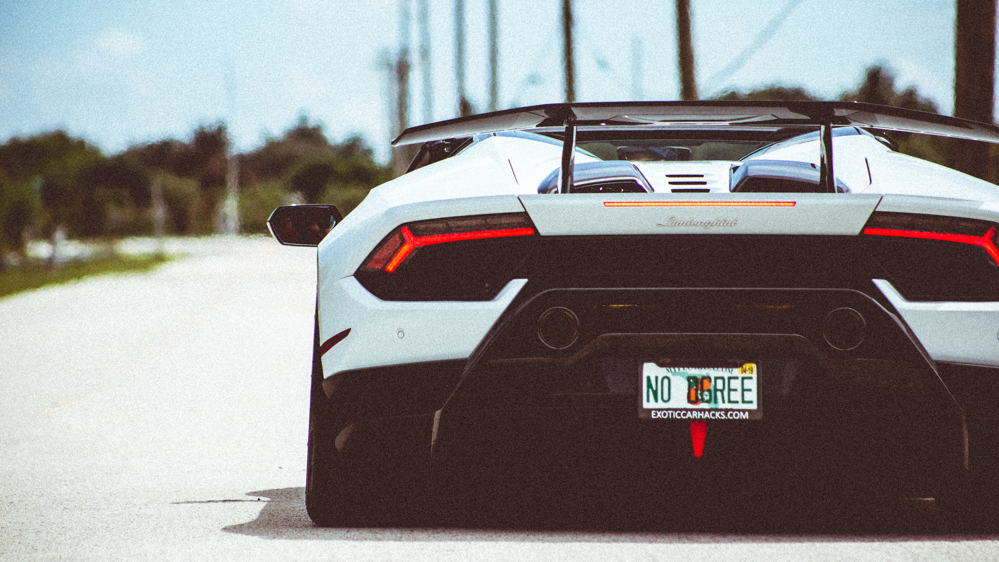 3840x2160 Lamborghini Huracan Performante Rear 2018 5k 4K ,HD 4k ...