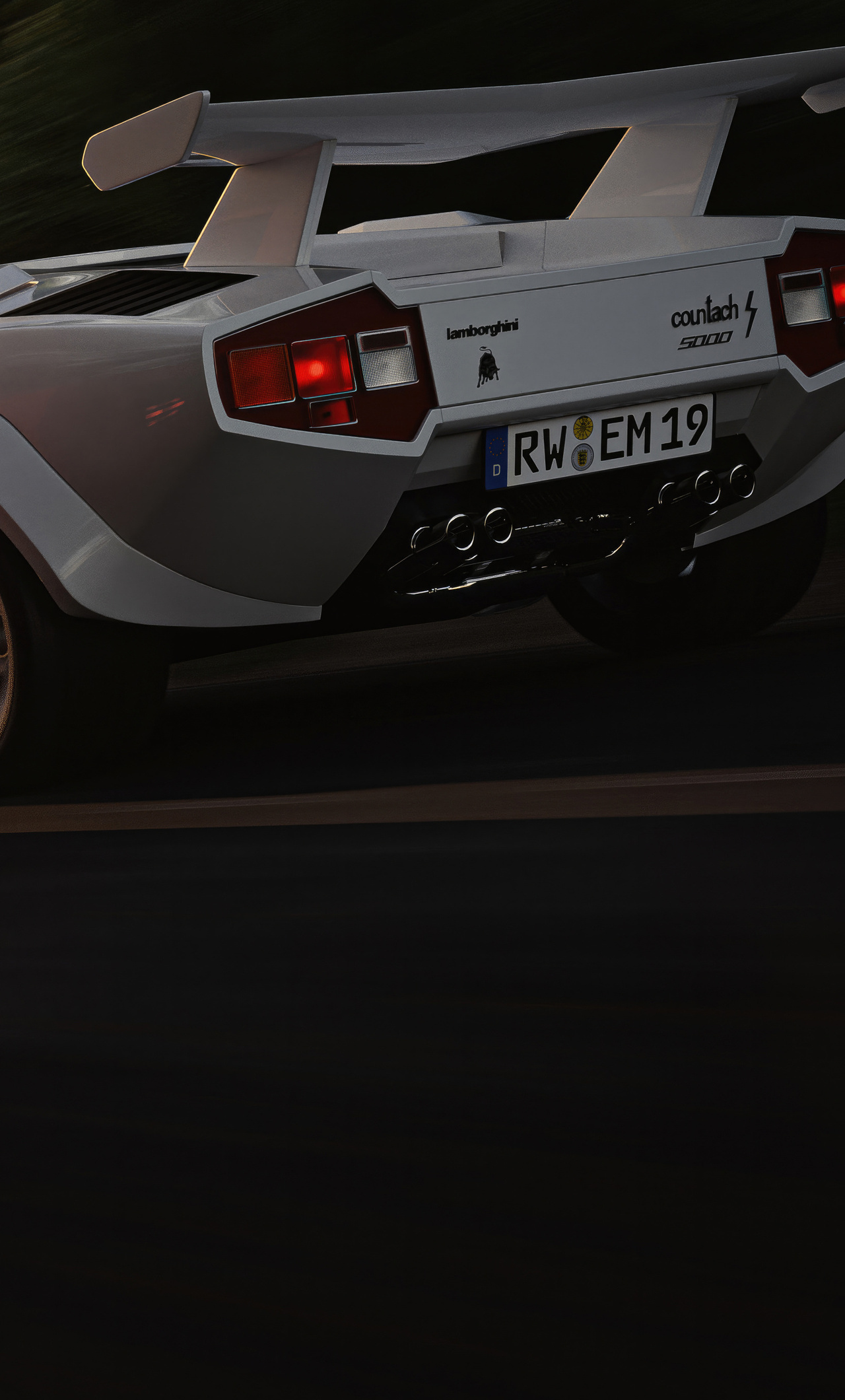 1280x2120 Lambroghini Countach And Ferrari Cgi Rear iPhone 6+ ,HD 4k ...