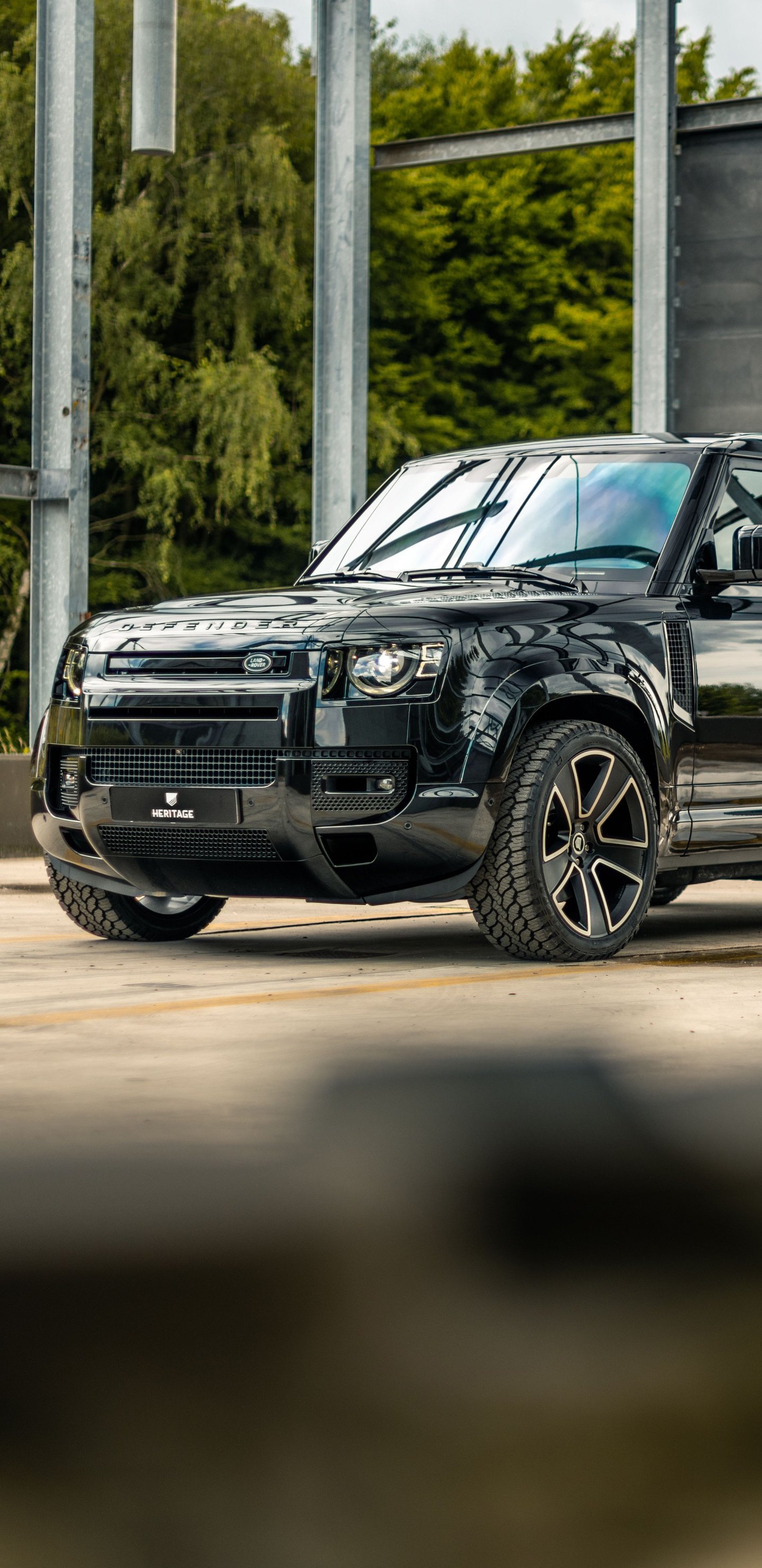 1440x2960 Land Rover Defender Heritage Customs 8k Samsung Galaxy Note 9 ...