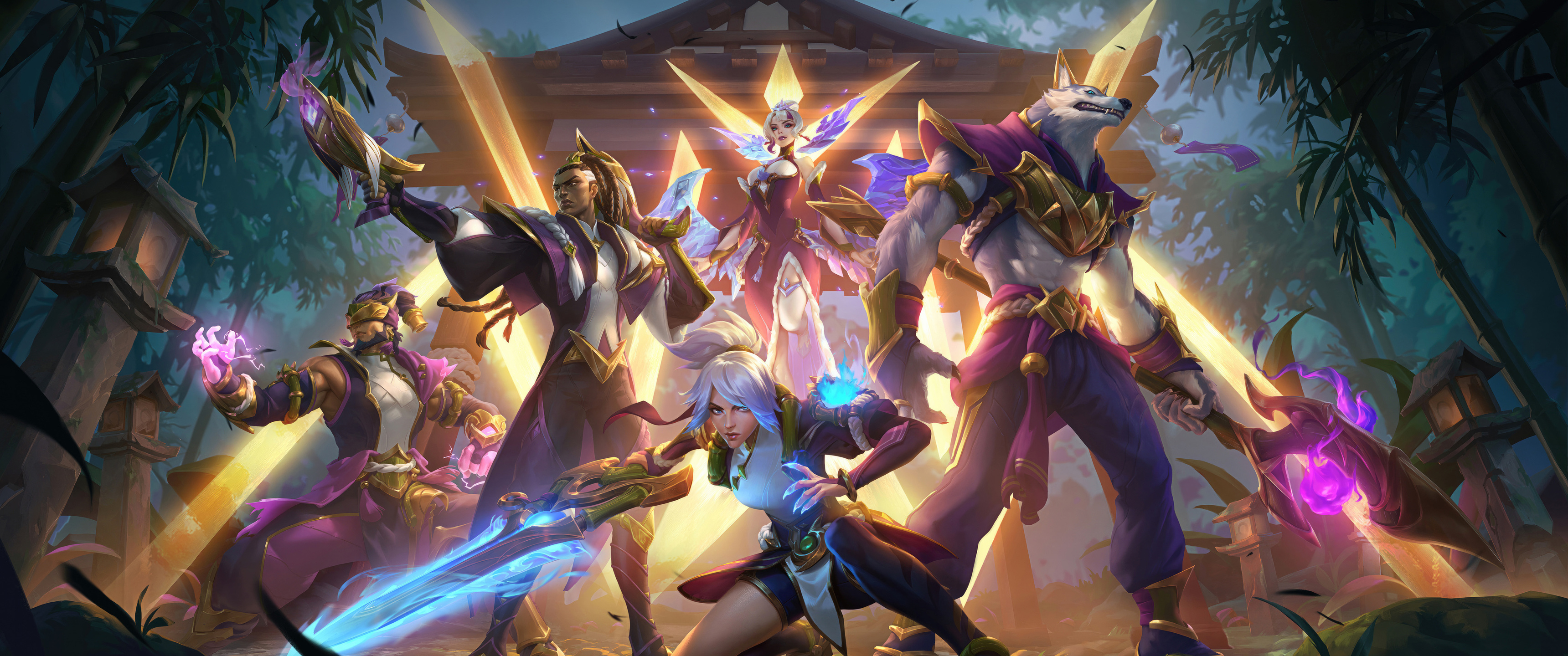 3440x1440 League Of Legends Wild Rift Nova Splash Art UltraWide Quad HD ...