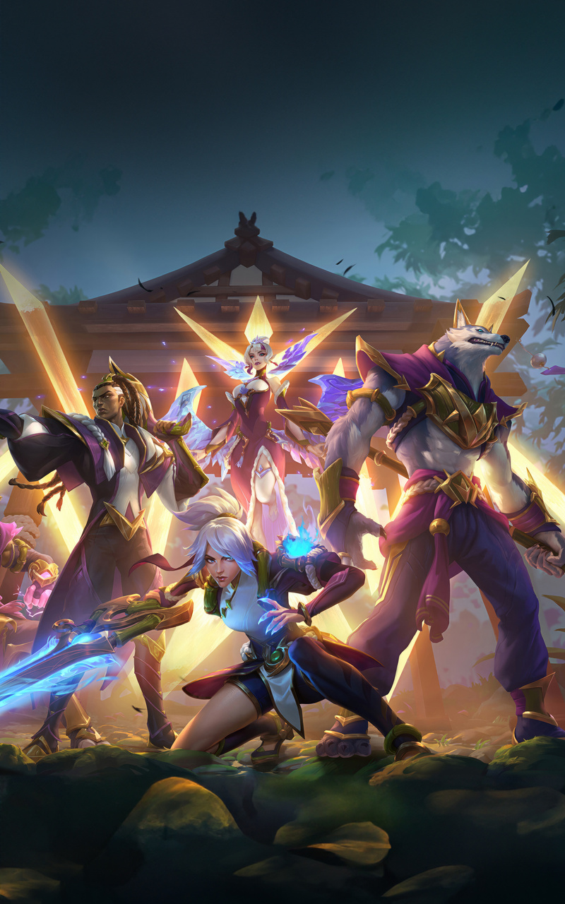 800x1280 League Of Legends Wild Rift Nova Splash Art Nexus 7,Samsung ...