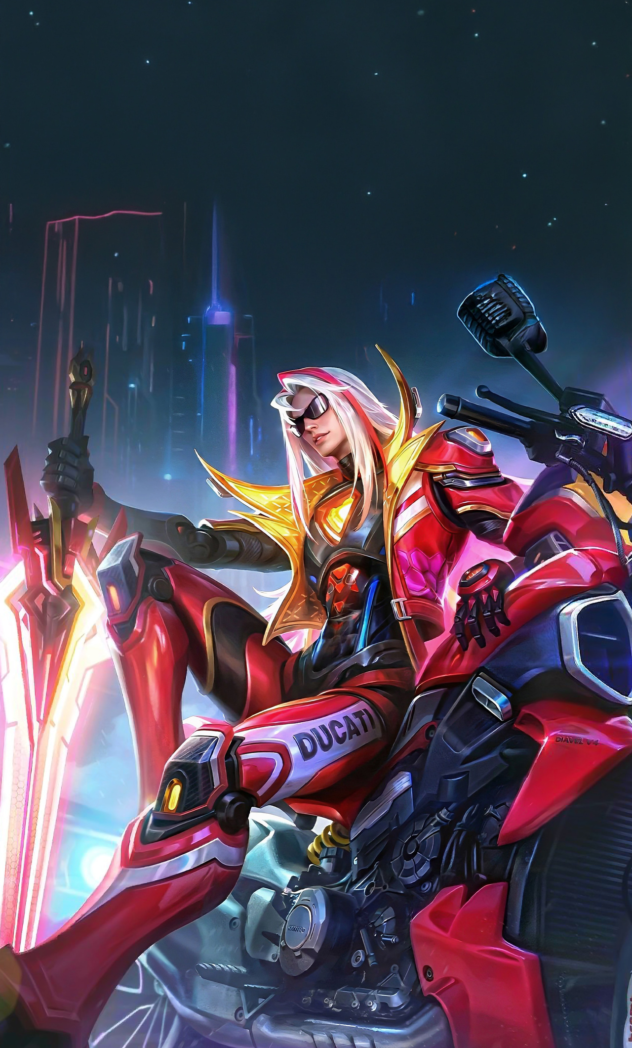 1280x2120 Leomord Mobile Legends Bang Bang X Ducati iPhone 6+ ,HD 4k ...