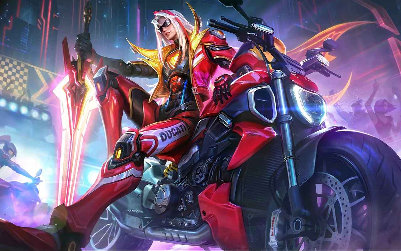 1280x800 Leomord Mobile Legends Bang Bang X Ducati 720P ,HD 4k ...