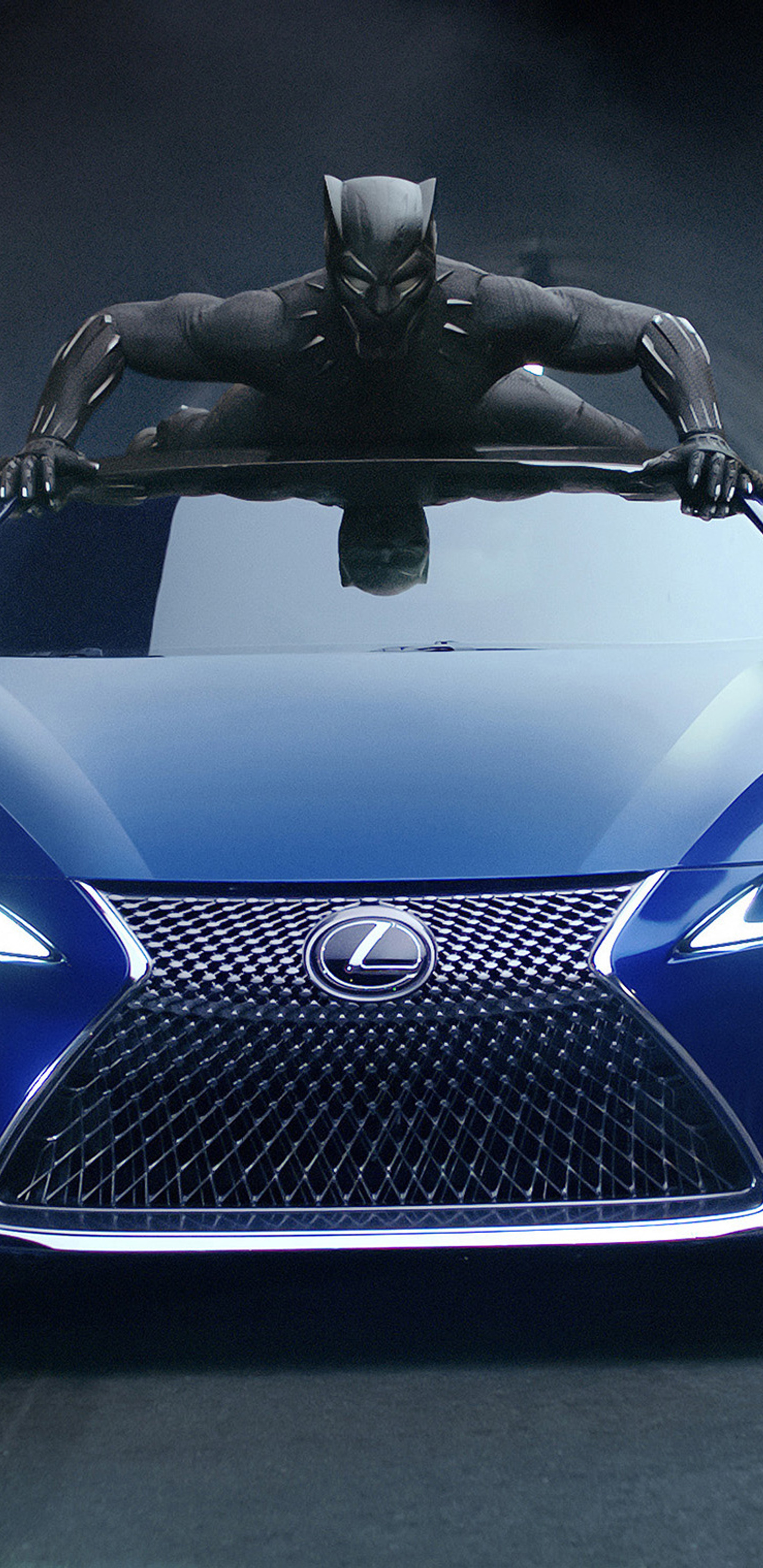 1440x2960 Lexus Black Panther LC 500 2018 Samsung Galaxy Note 9,8, S9 ...