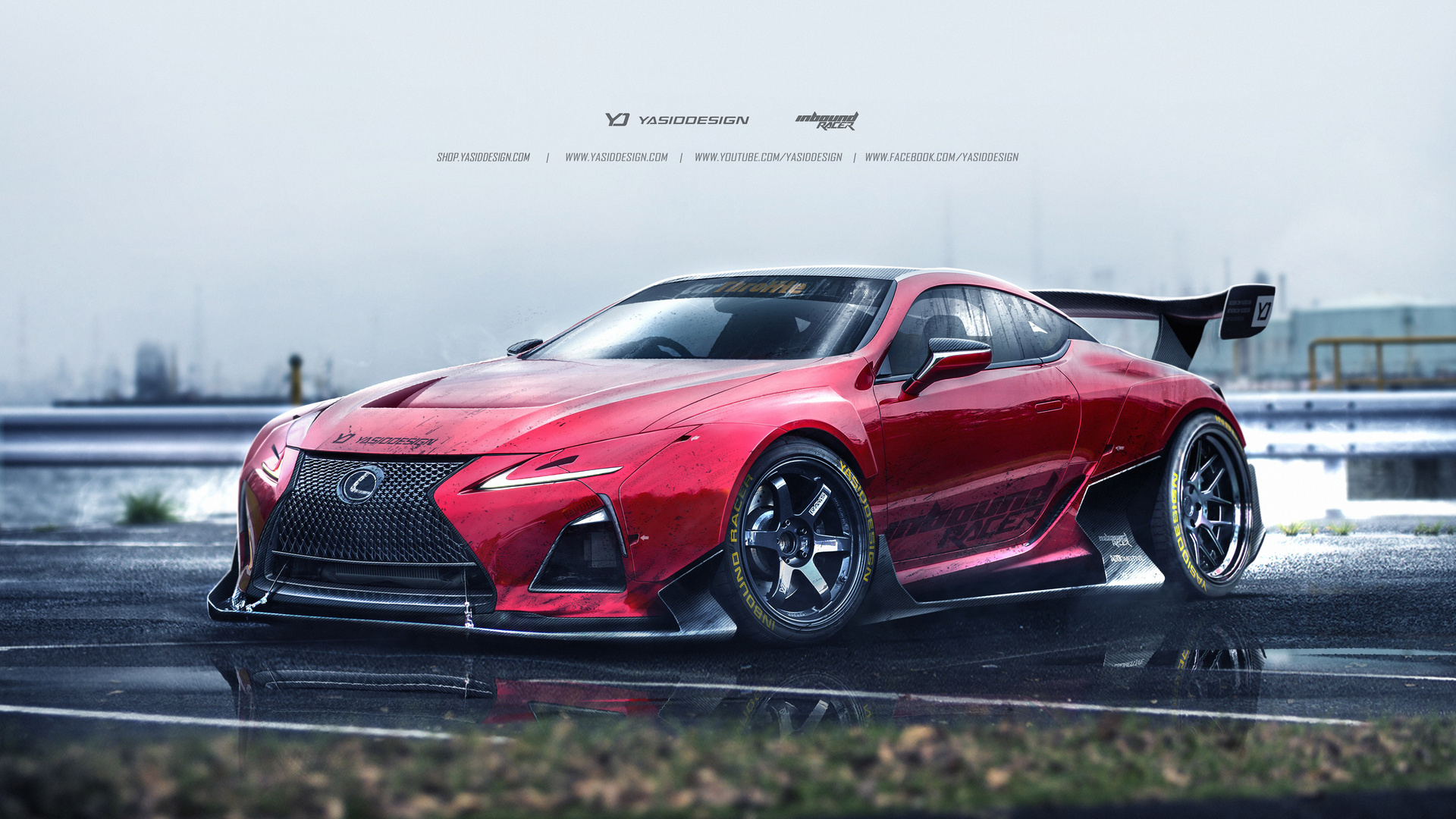 1920x1080 Lexus LC500 Fan Design Laptop Full HD 1080P ,HD 4k Wallpapers ...