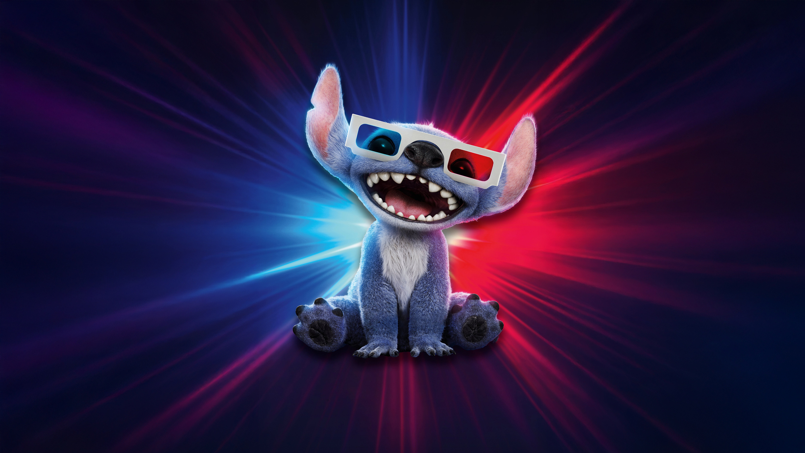 2560x1440 Lilo And Stitch Real D 3d Poster 1440P Resolution ,HD 4k ...