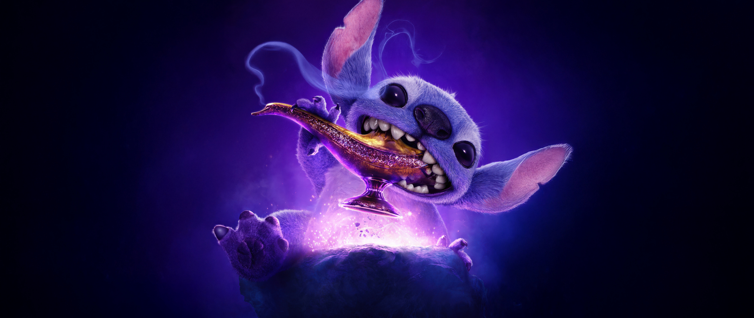 2560x1080 Lilo And Stitch X Aladdin Genie Lamp Wallpaper,2560x1080 Resolution HD 4k Wallpapers ...