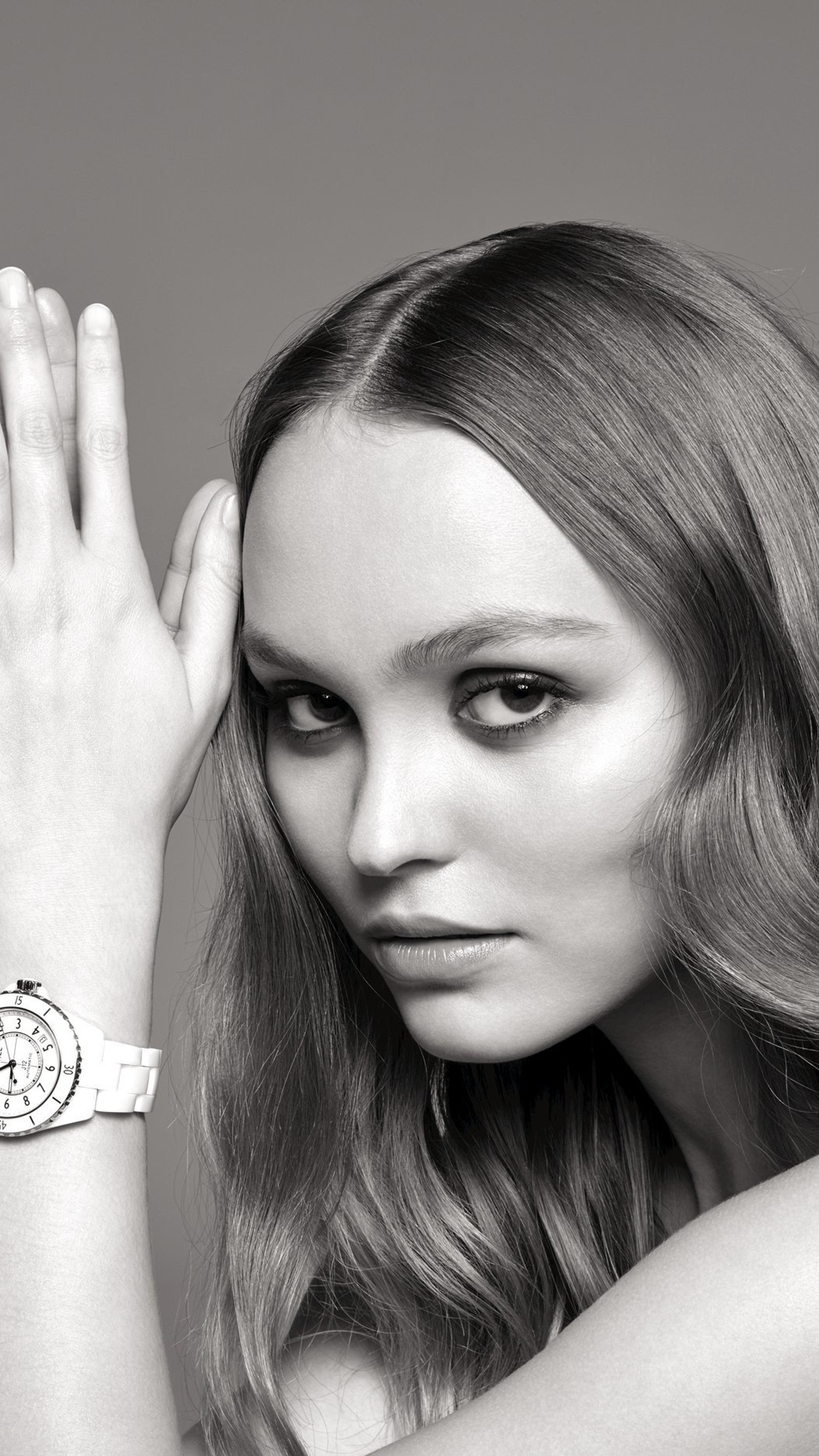 2160x3840 Lily Rose Depp Chanel J12 Watch Campaign Sony Xperia X,XZ,Z5 ...