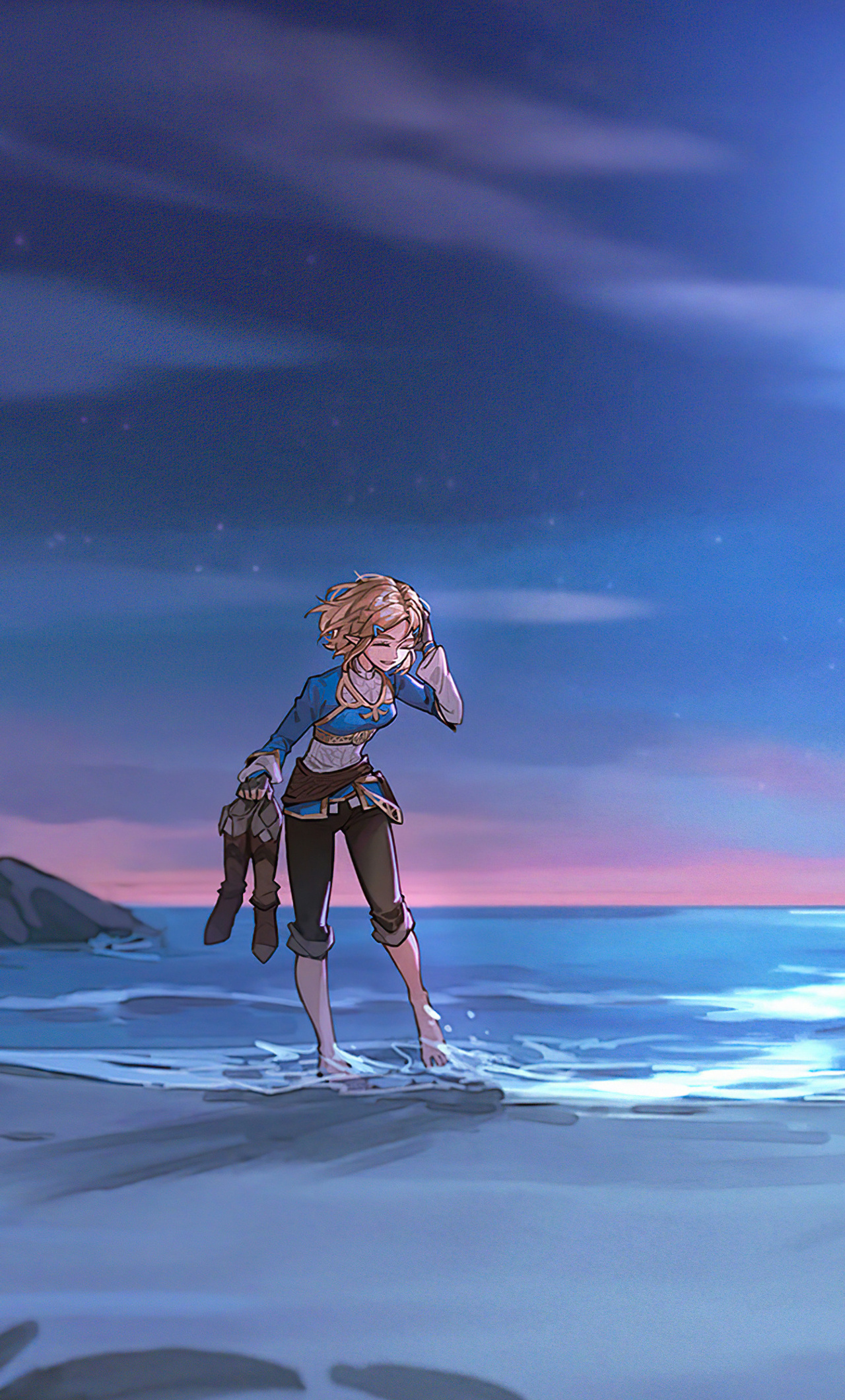 1280x2120 Lindel The Legend Of Zelda Breath Of The Wild 4k iPhone 6 ...