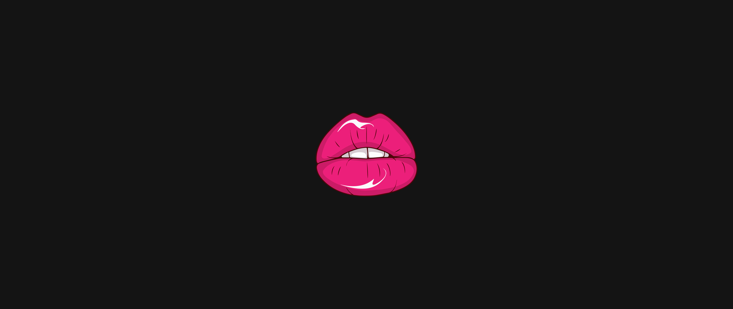 2560x1080 Lips Minimalist 5k Wallpaper,2560x1080 Resolution HD 4k ...