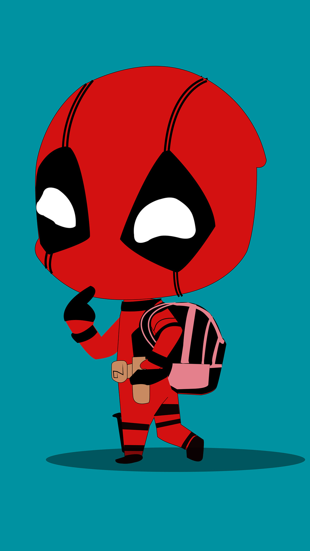 1080x1920 Little Deadpool Iphone 7,6s,6 Plus, Pixel xl ,One Plus 3,3t,5 ...