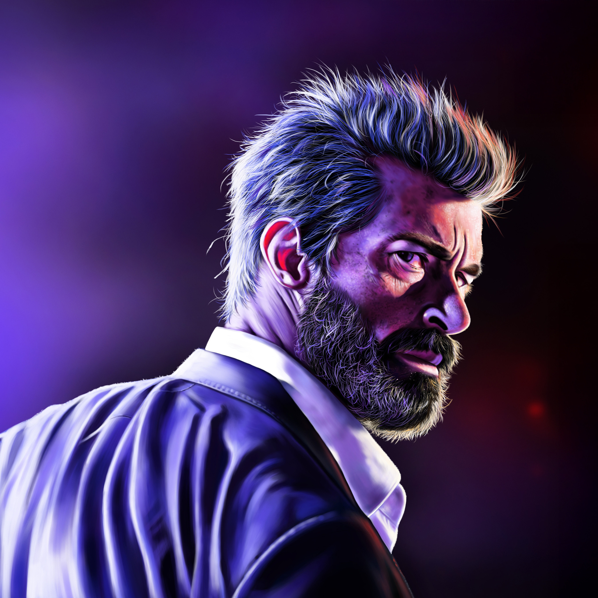 2048x2048 Logan Divine Power Ipad Air ,HD 4k Wallpapers,Images ...