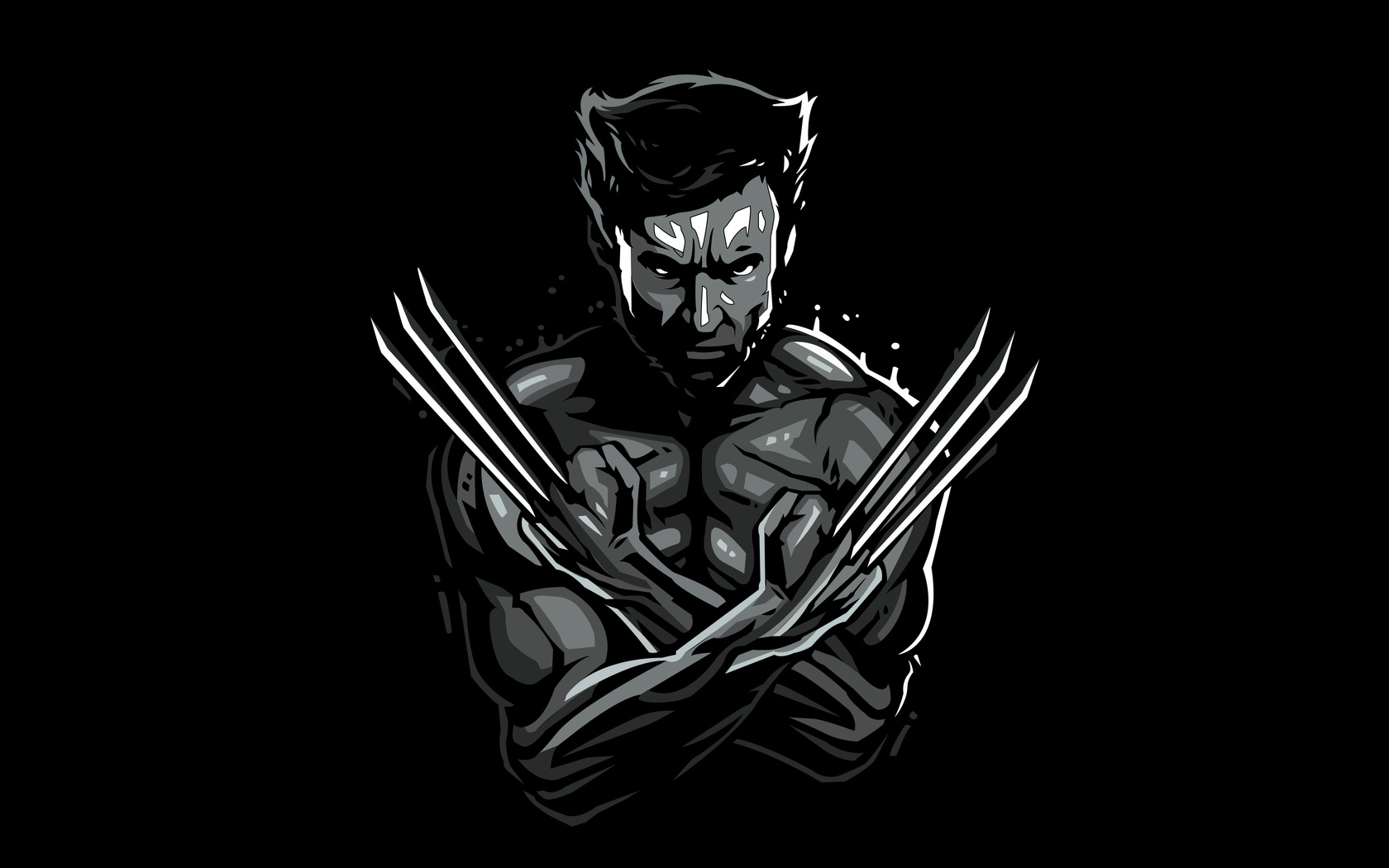 1680x1050 Logan Wolverine Vector Art Wallpaper,1680x1050 Resolution HD ...
