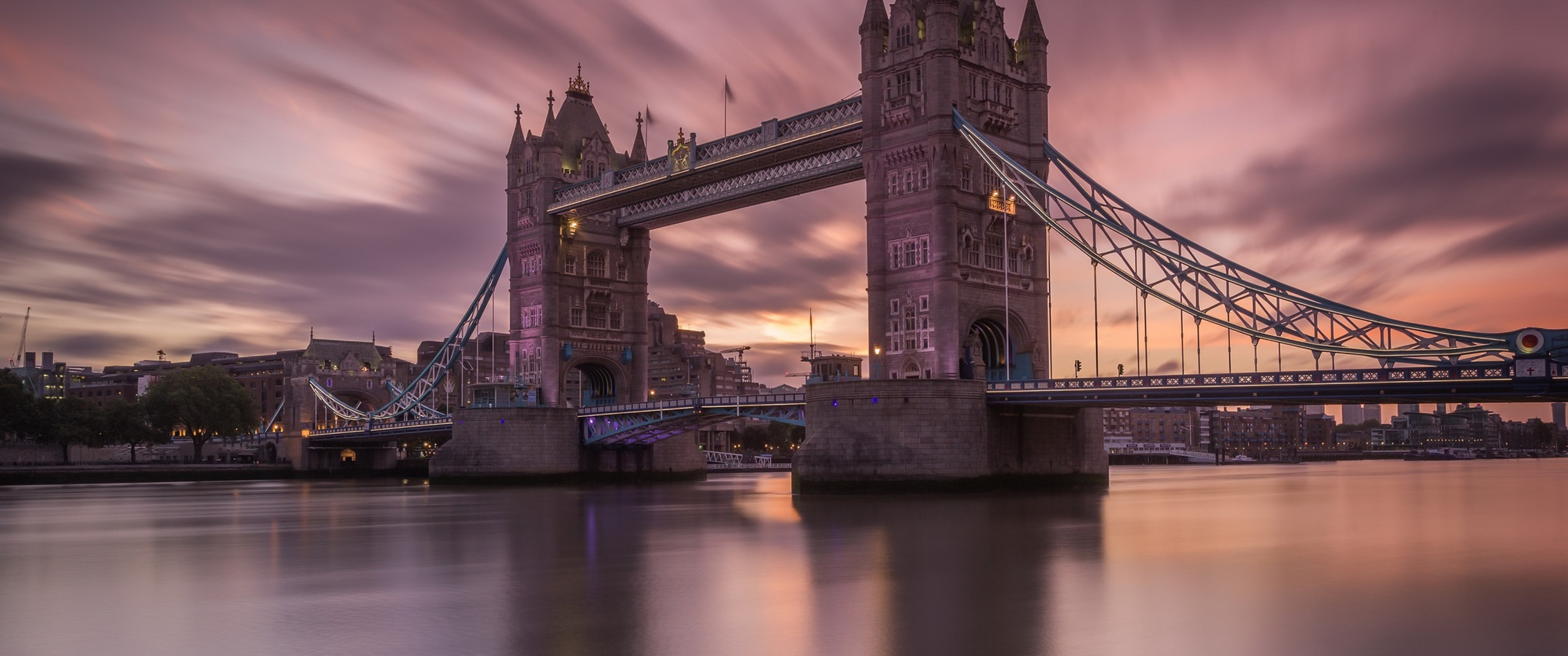 3440x1440 London Thames Tower Bridge UltraWide Quad HD 1440P ,HD 4k ...