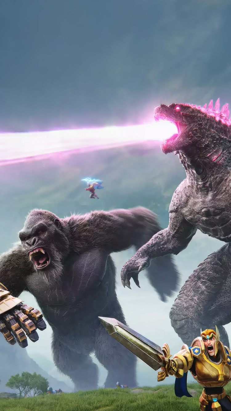750x1334 Lords Mobile Ft Godzilla X Kong 4k iPhone 6, iPhone 6S, iPhone ...