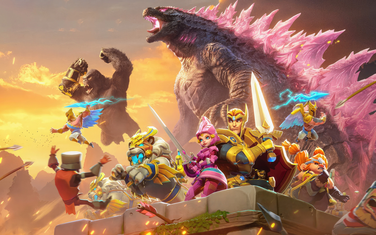 1280x800 Lords Mobile Ft Godzilla X Kong The New Empire 4k 720P ,HD 4k ...