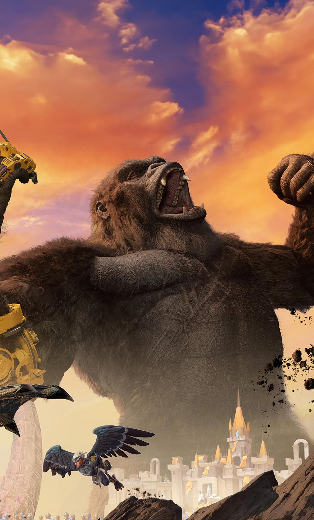 1280x2120 Lords Mobile Ft Godzilla X Kong The New Empire iPhone 6+ ,HD ...