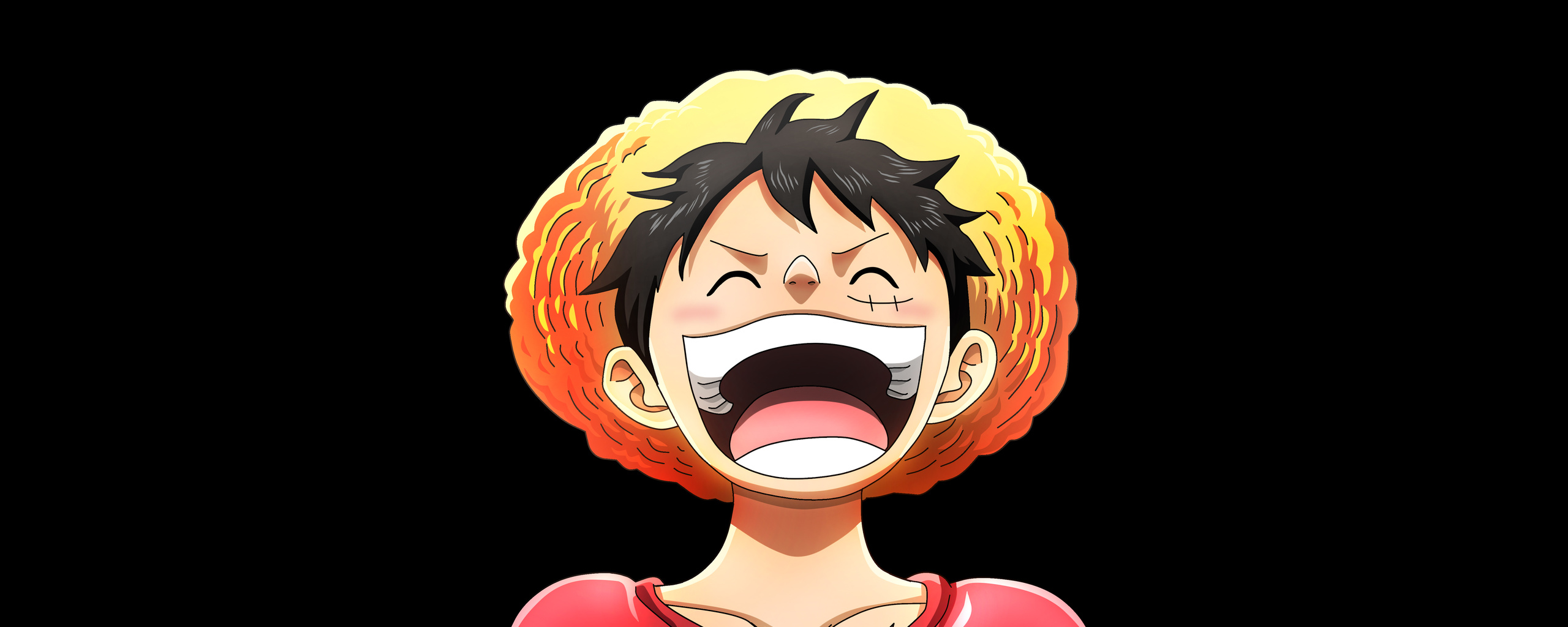 2560x1024 Luffy Dark Minimal 8k Wallpaper,2560x1024 Resolution HD 4k ...