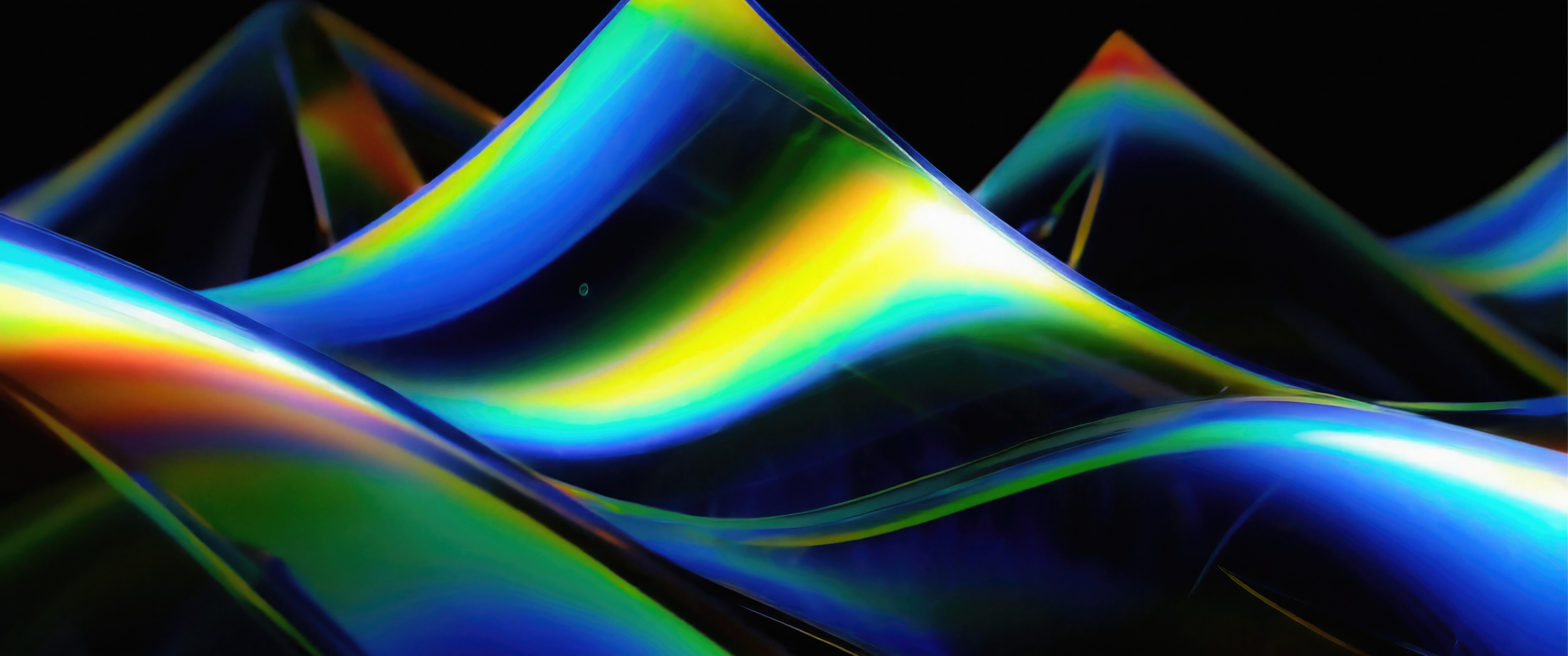 3440x1440 Luminous Peaks Abstract UltraWide Quad HD 1440P ,HD 4k ...