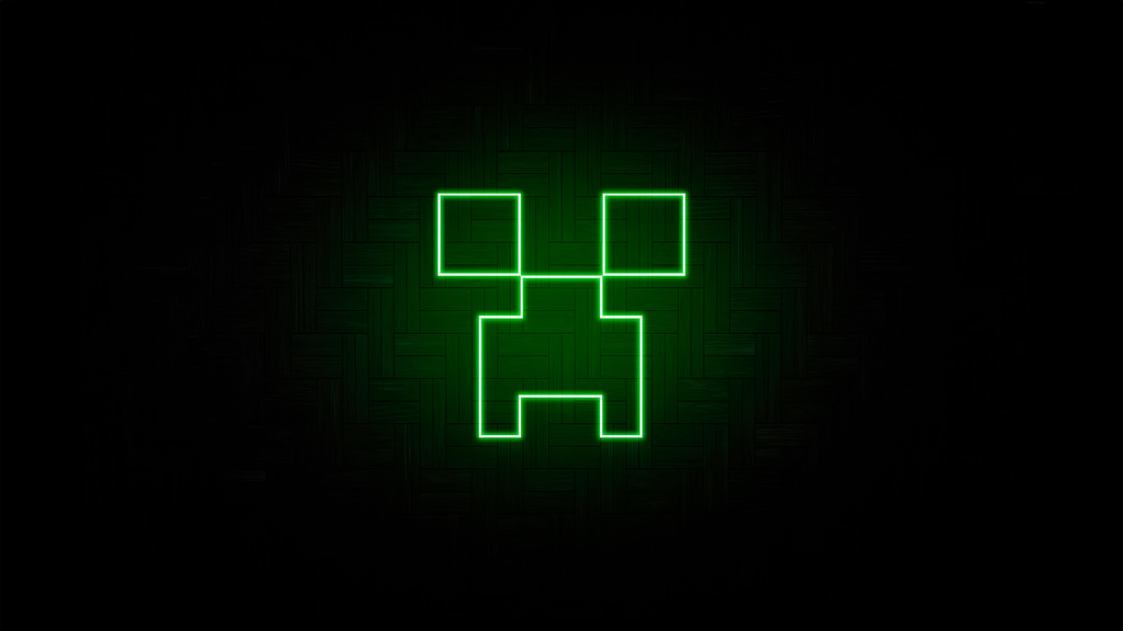 1024x576 Luz Creeper Verde Minecraft 1024x576 Resolution HD 4k ...