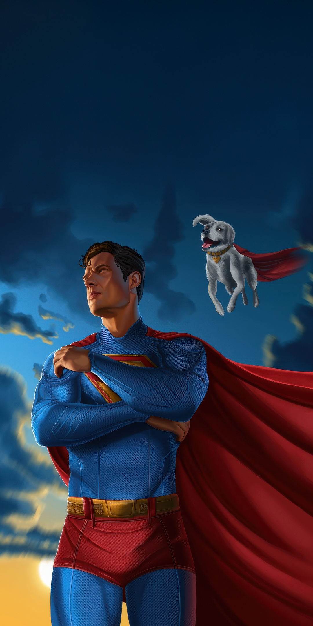 1080x2160 Man Of Steel And His Loyal Guardian One Plus 5T,Honor 7x ...