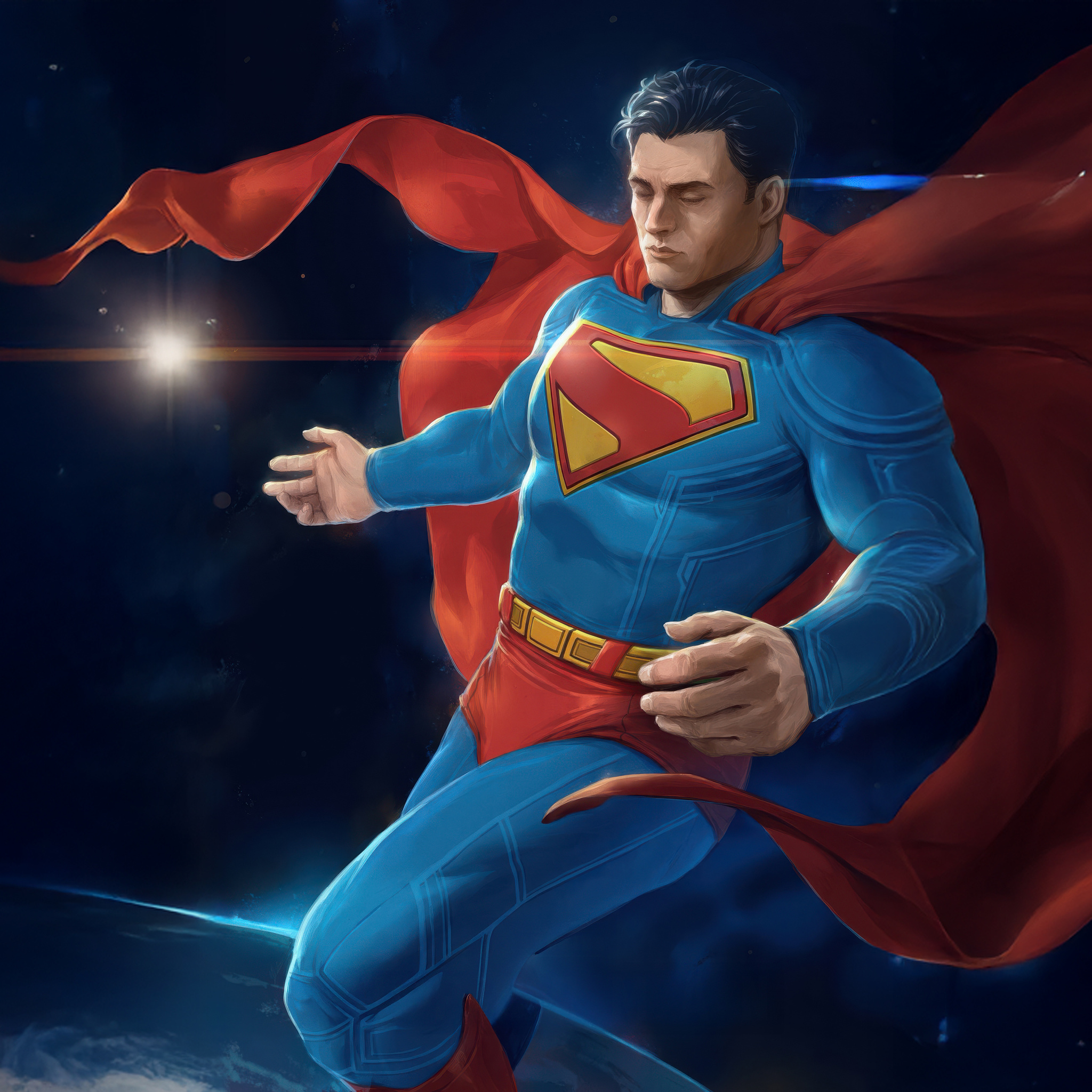 2048x2048 Man Of Steel Rising Ipad Air ,HD 4k Wallpapers,Images ...