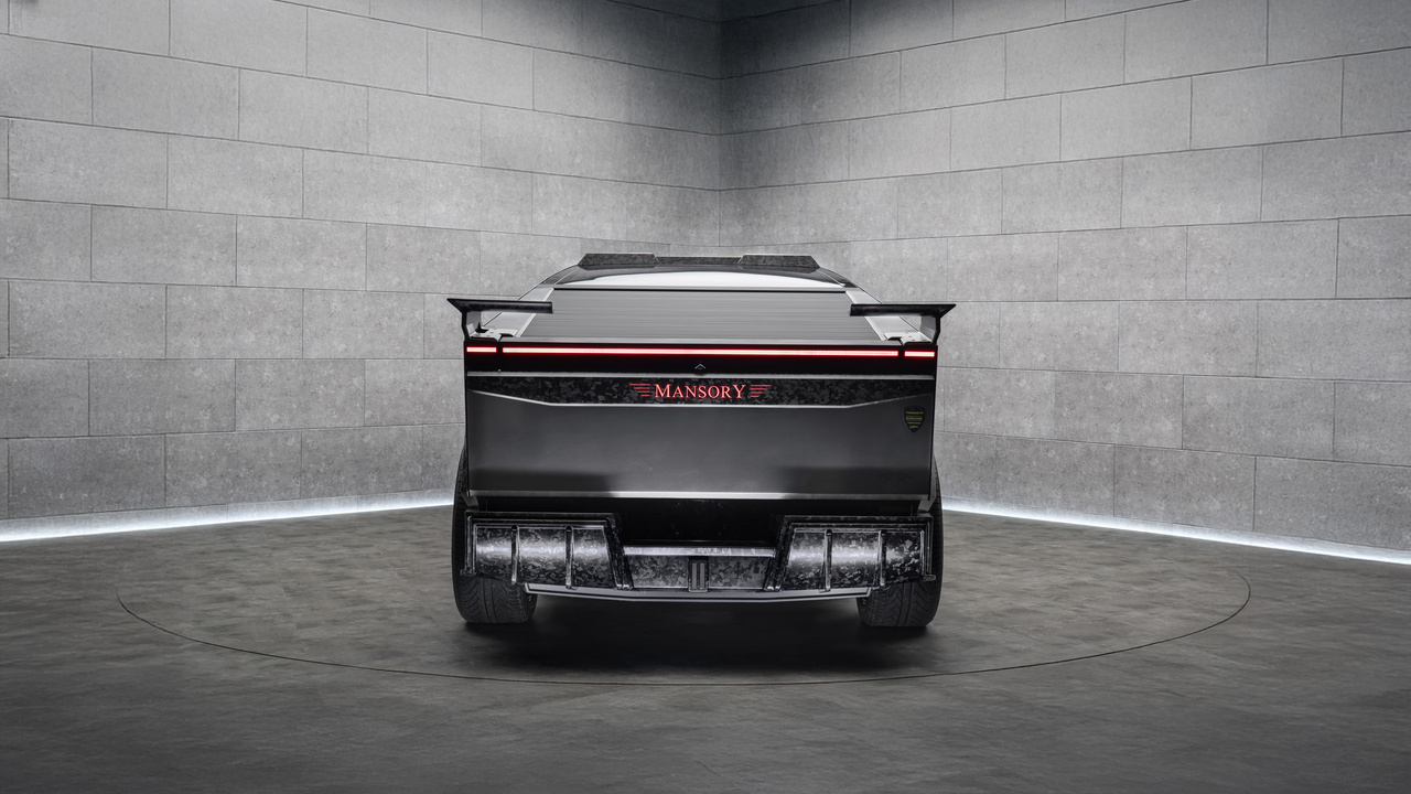 1280x720 Mansory Elongation Tesla Cybertruck 2025 720P ,HD 4k ...
