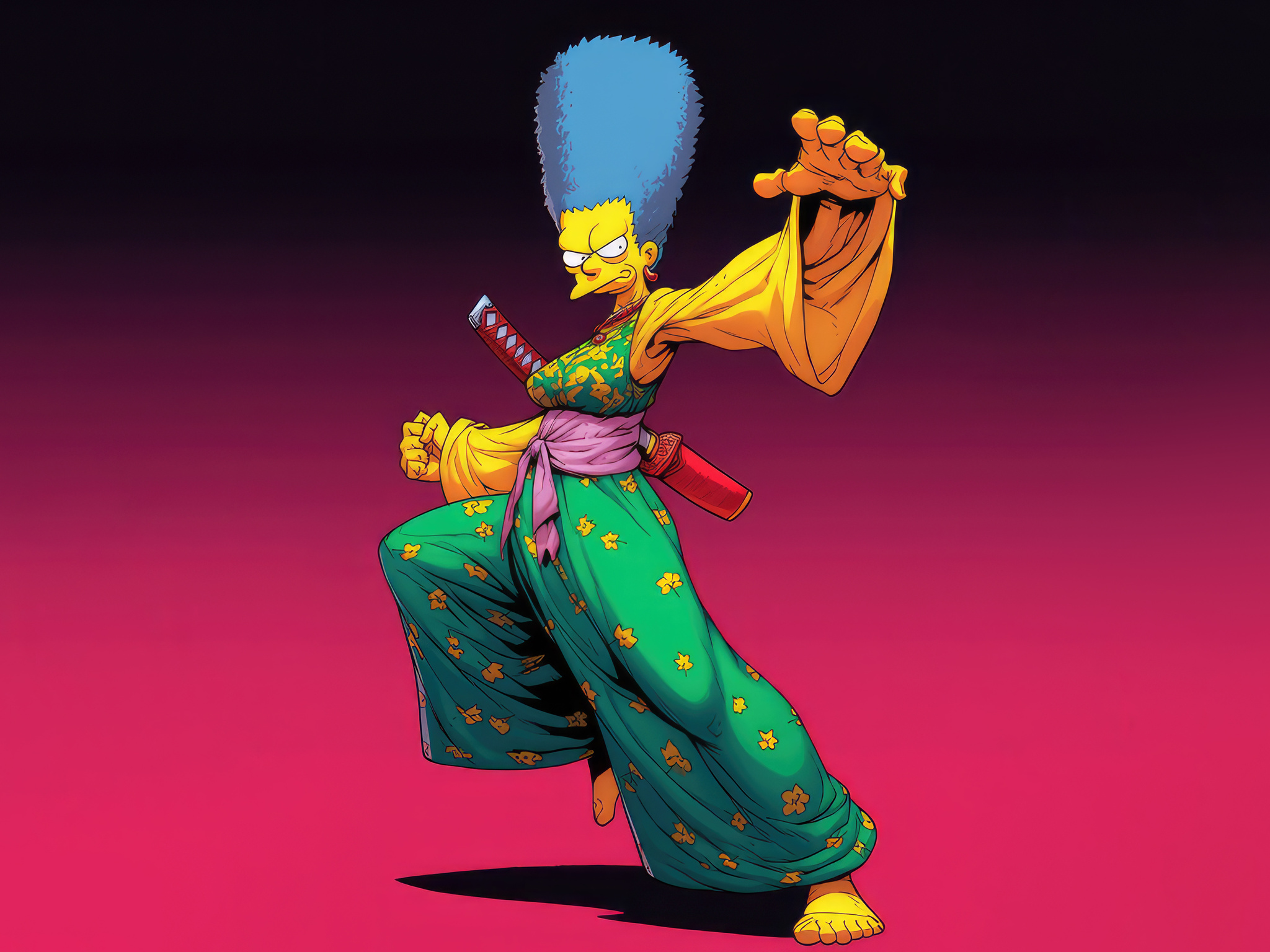 2048x1536 Marge Simpson Minimal 2048x1536 Resolution HD 4k Wallpapers ...