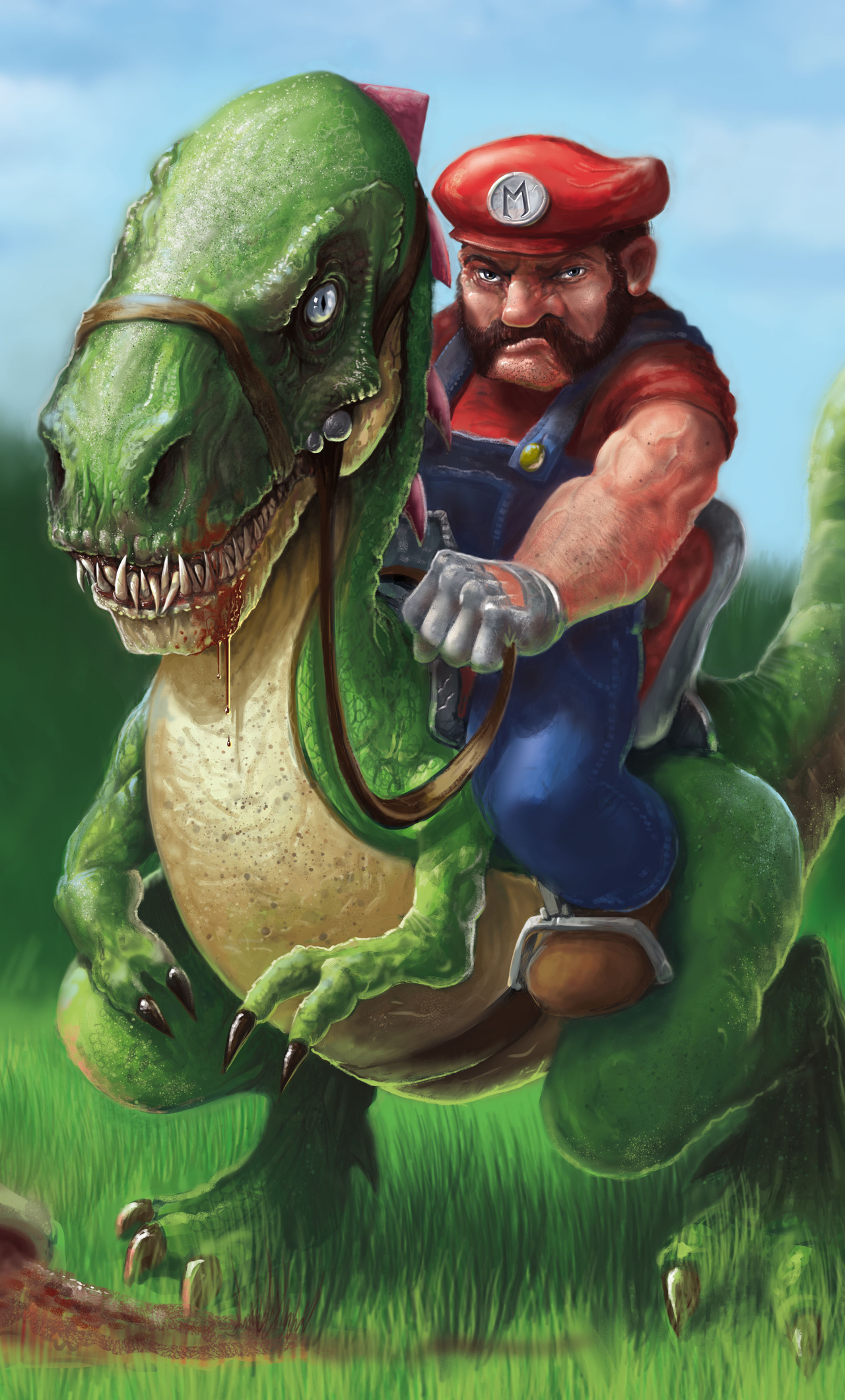 1280x2120 Mario And Yoshi iPhone 6+ ,HD 4k Wallpapers,Images ...