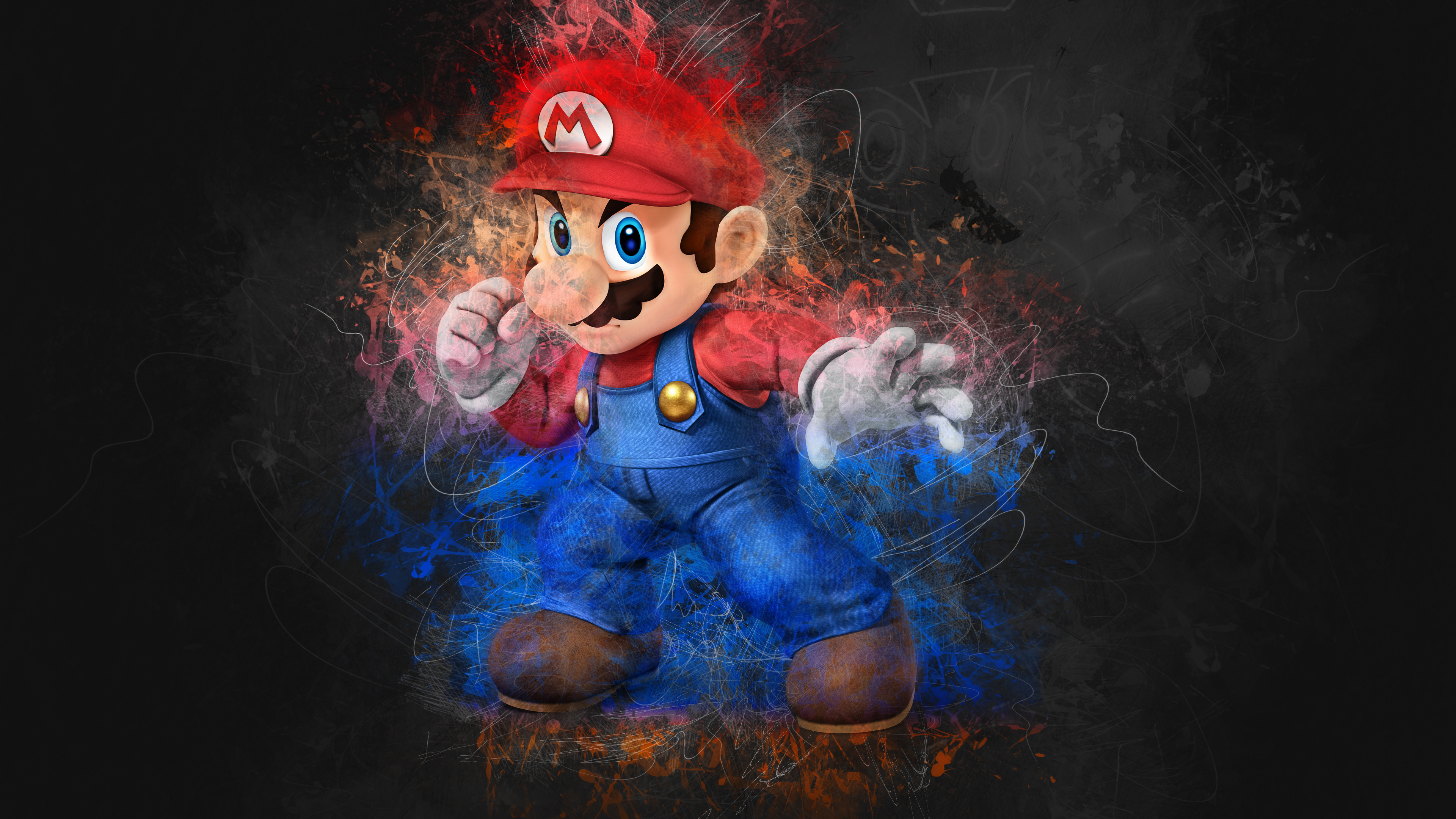 3840x2160 Mario Artwork 4k 4K ,HD 4k Wallpapers,Images,Backgrounds ...