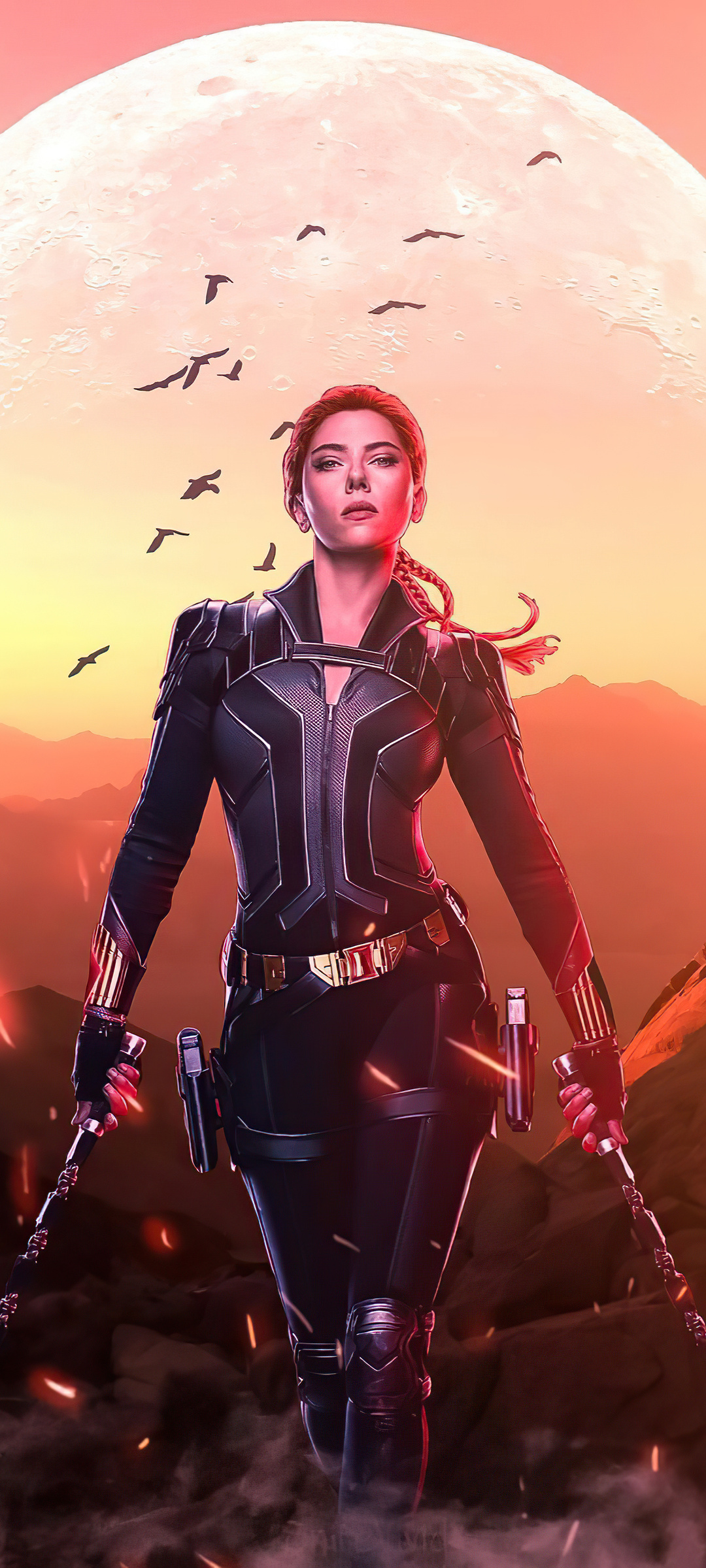 1080x2400 Marvel Blackwidow Google Pixel 7 ,HD 4k Wallpapers,Images ...