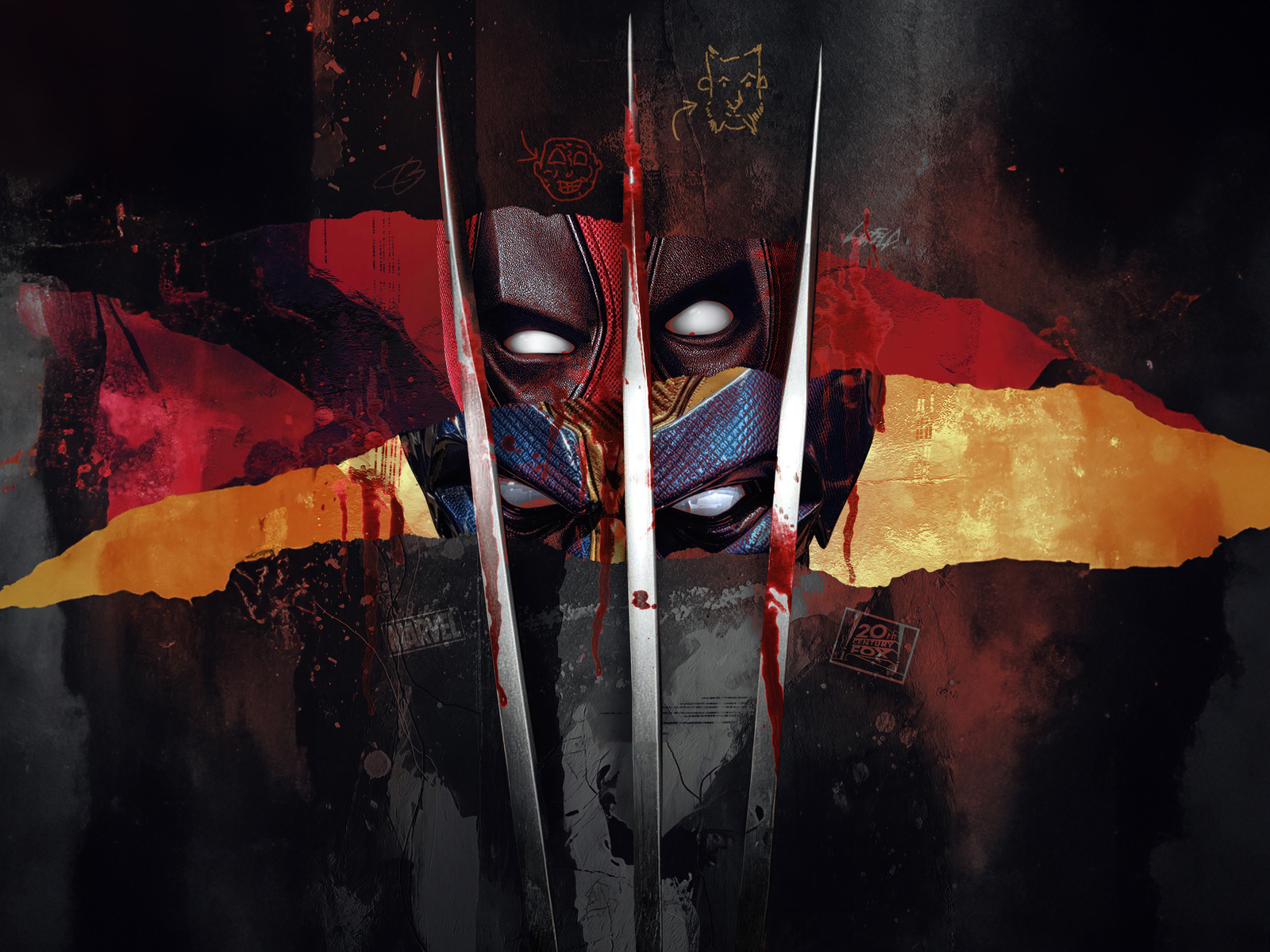 1600x1200 Marvel Deadpool And Wolverine Wallpaper,1600x1200 Resolution ... 1600x1200 Marvel Deadpool And Wolverine Wallpaper,1600x1200 Resolution ...