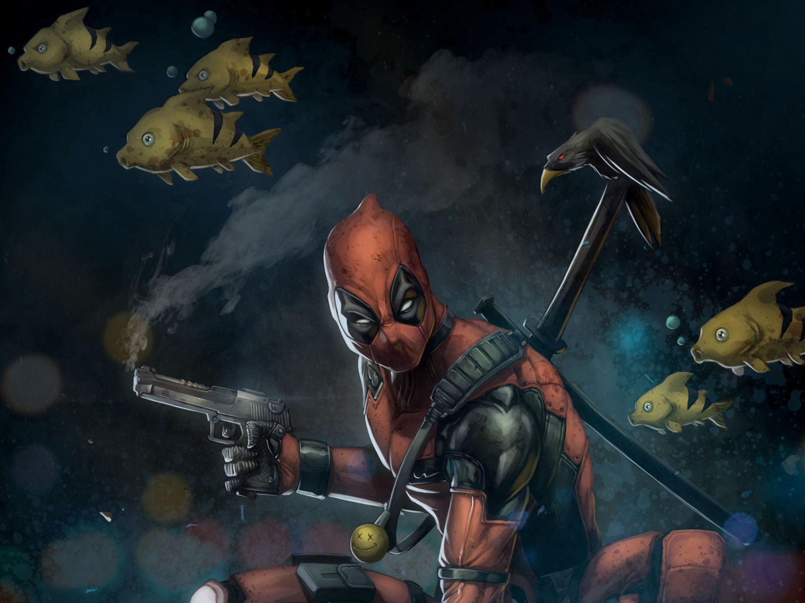 1600x1200 Marvel Deadpool Artwork Wallpaper,1600x1200 Resolution HD 4k ...