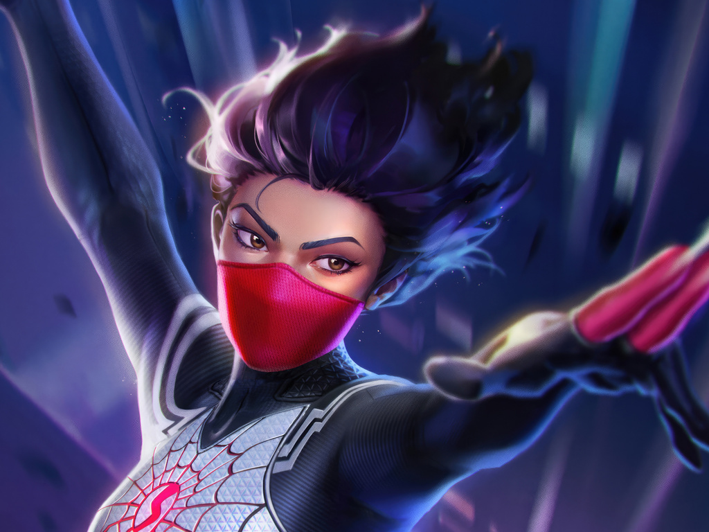 1024x768 Marvel Silk In Contest Of Champions Wallpaper,1024x768 ...