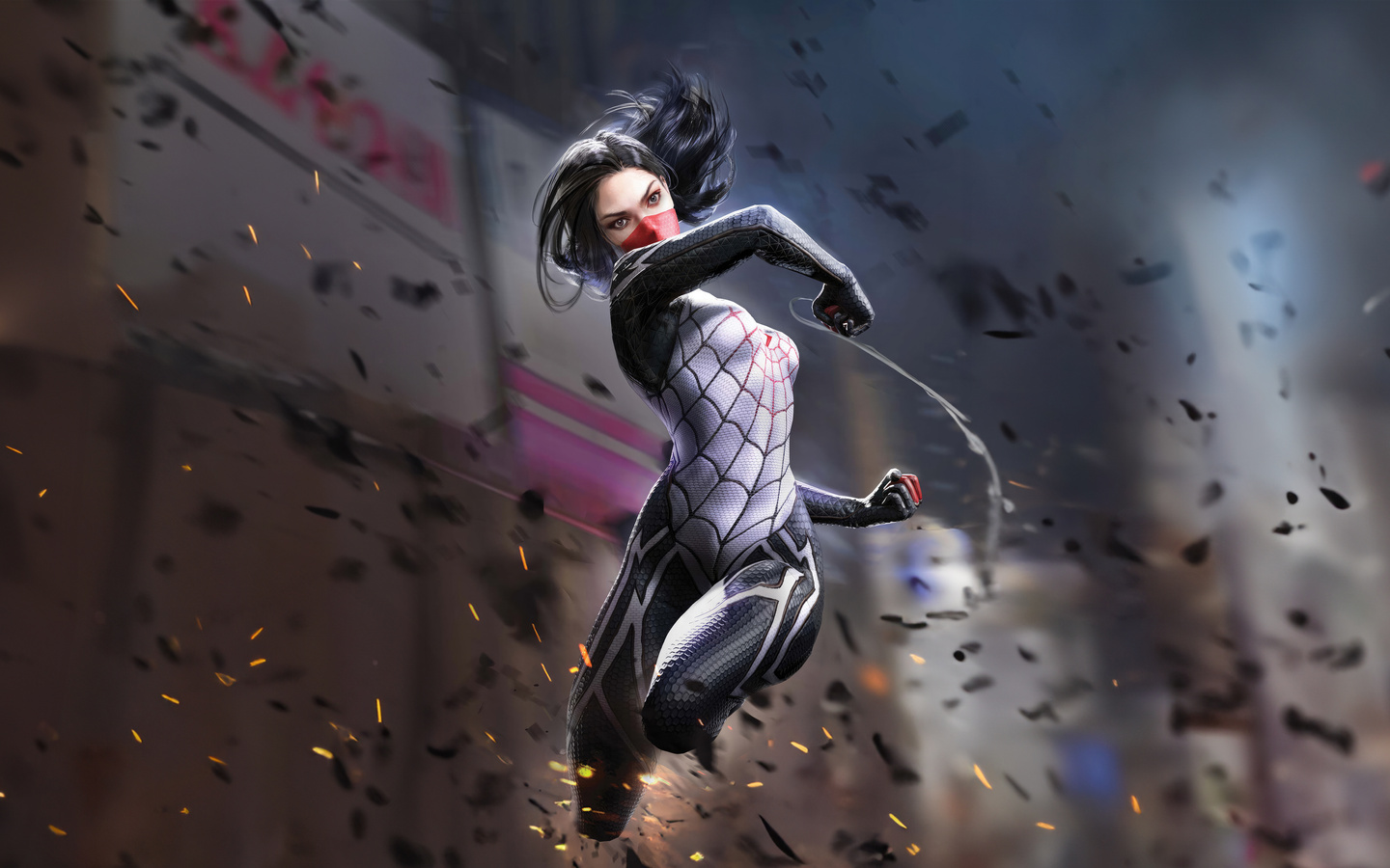 1440x900 Marvel Silk Takes Center Stage Wallpaper,1440x900 Resolution ...