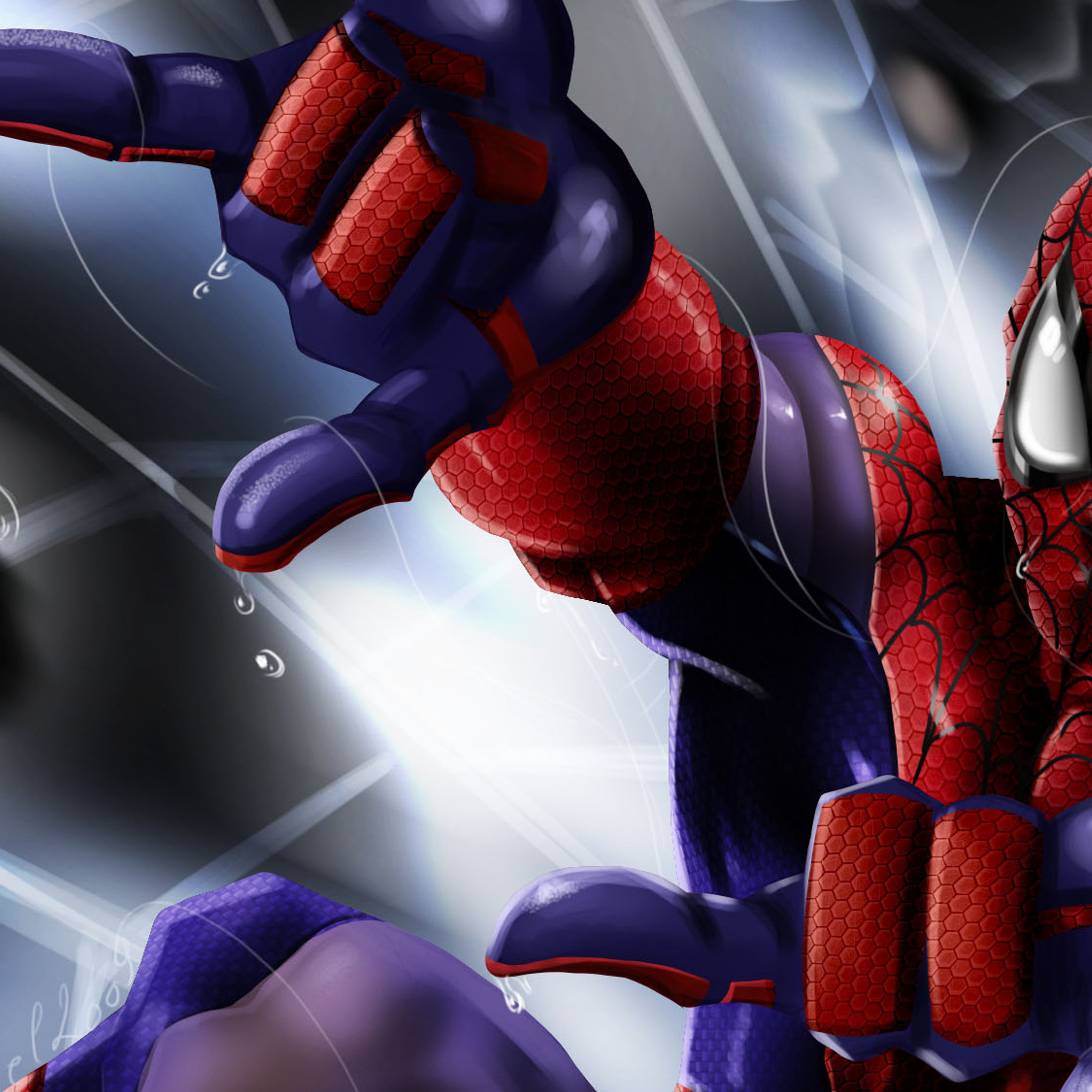 2932x2932 Marvel Spidey Ipad Pro Retina Display ,HD 4k Wallpapers ...