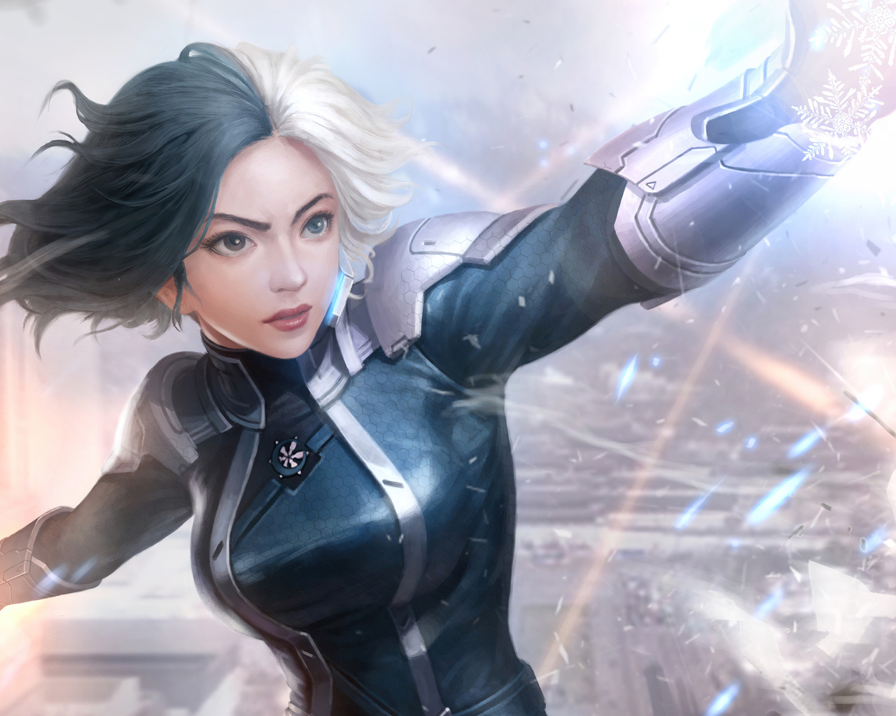 1280x1024 Marvels Luna Snow Fan Art Wallpaper,1280x1024 Resolution HD ...