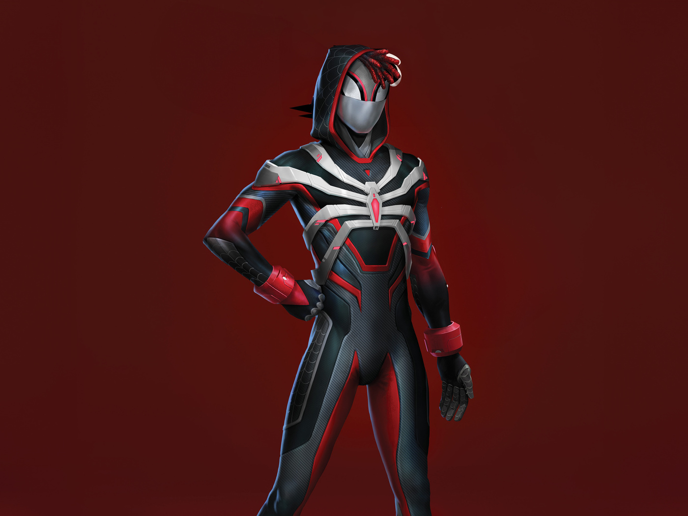 1400x1050 Marvels Spider Man 2 Red Spectre Suit 4k Wallpaper,1400x1050 ...